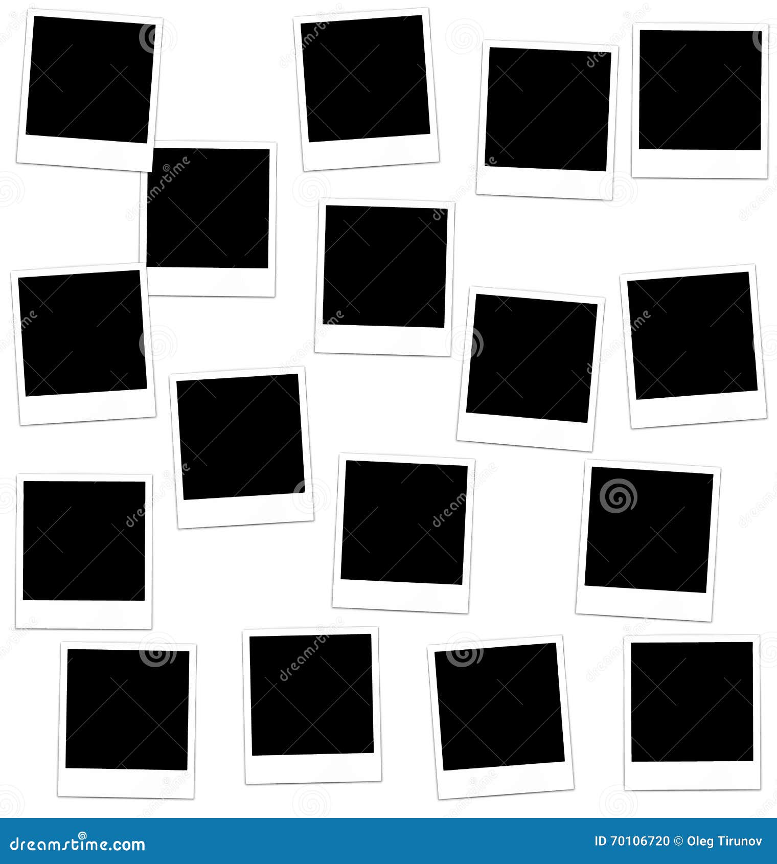 Collection photo frame stock vector. Illustration of perspective - 70106720