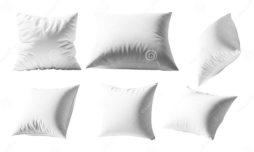 Collection of Pillows of Various Shapes and Types Created with the Help ...