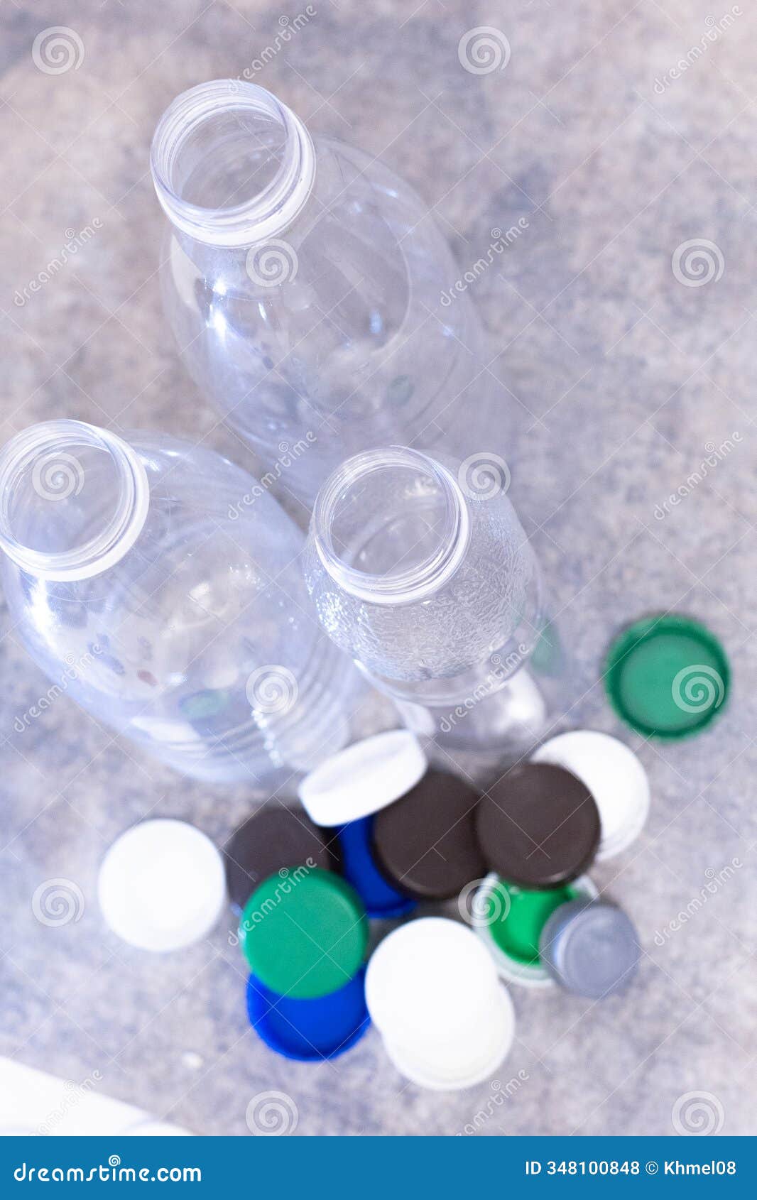 Collection of Plastic for Recycling at Home. Collection of Secondary ...