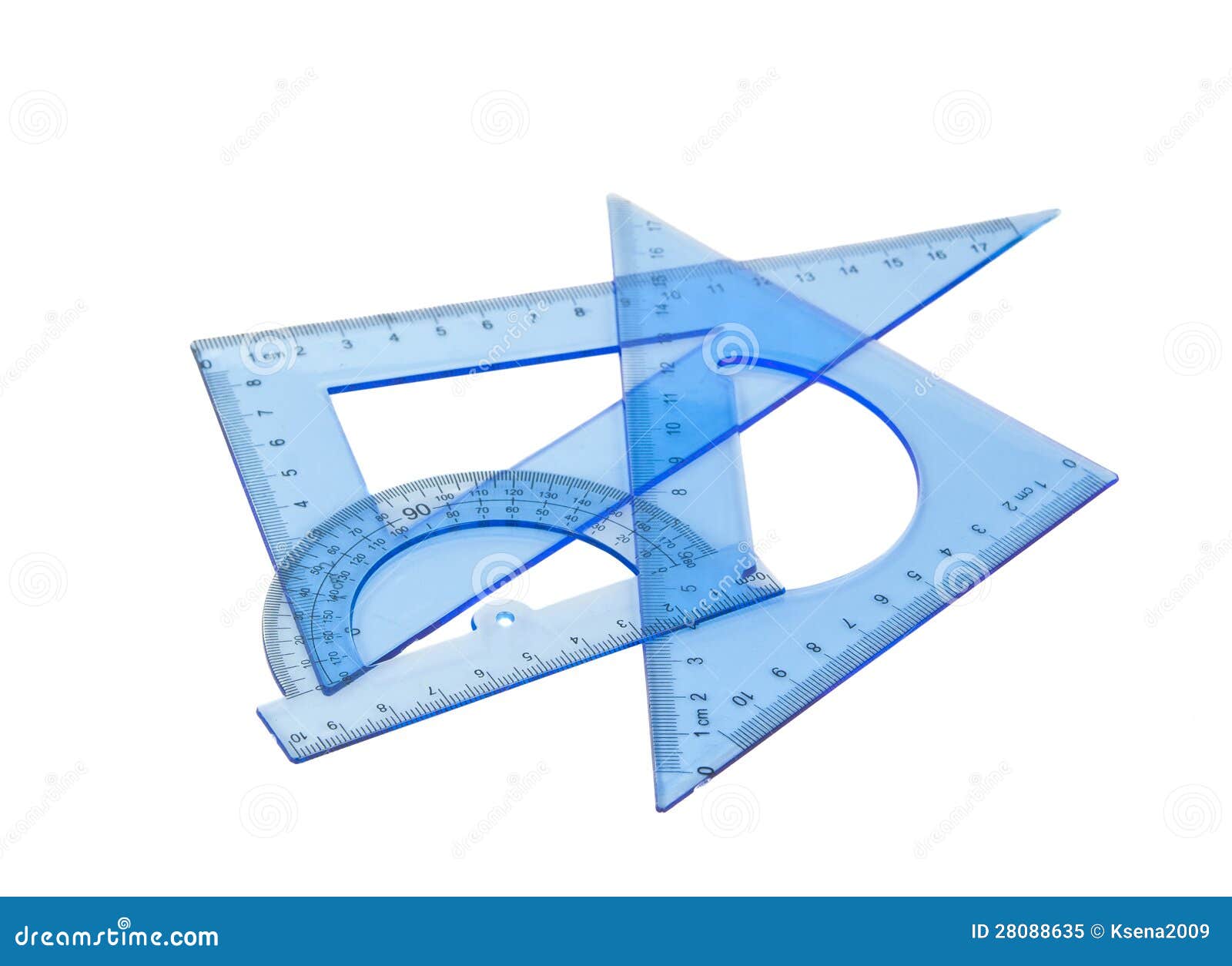 Collection of Plastic Transparent Rulers Stock Image - Image of inch ...