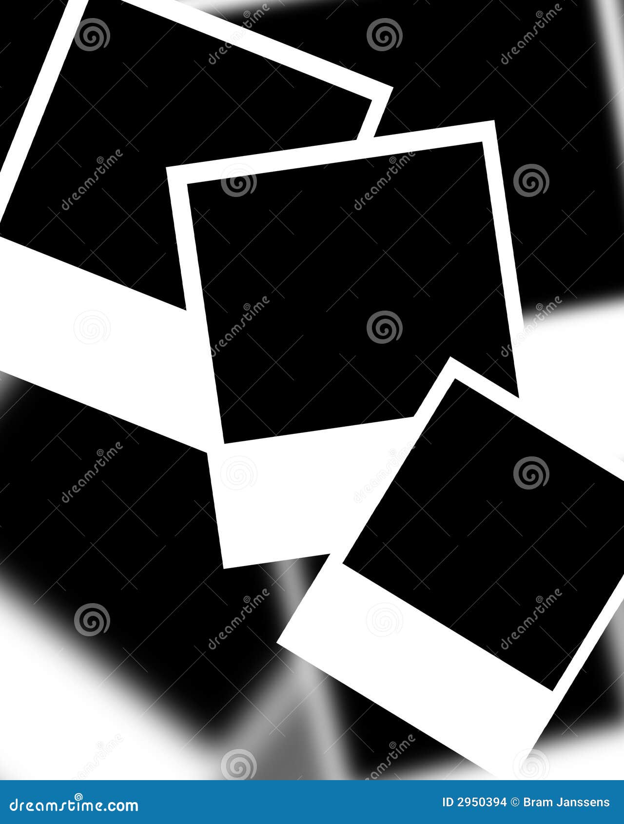 Collection of Polaroid Frames Stock Illustration - Illustration of ...