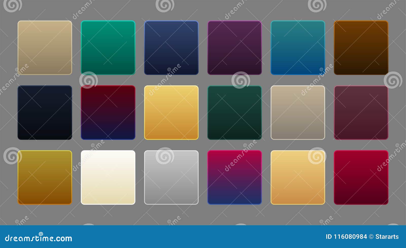 Collection of Premium Luxury Gradient Background Stock Vector ...
