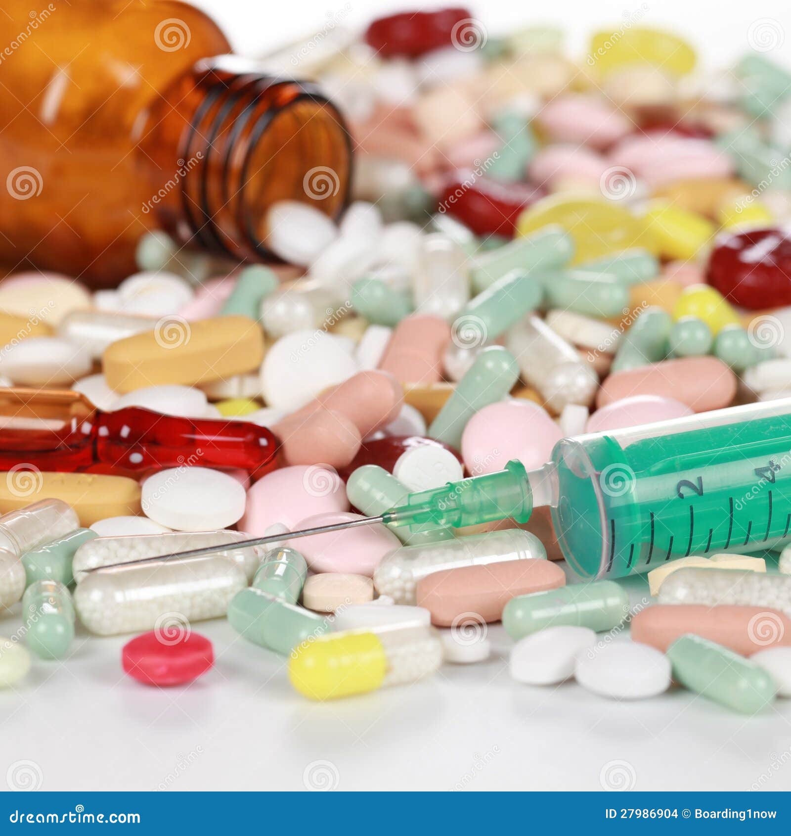 Collection of Prescription Drugs Stock Photo - Image of drug, pharmacy ...