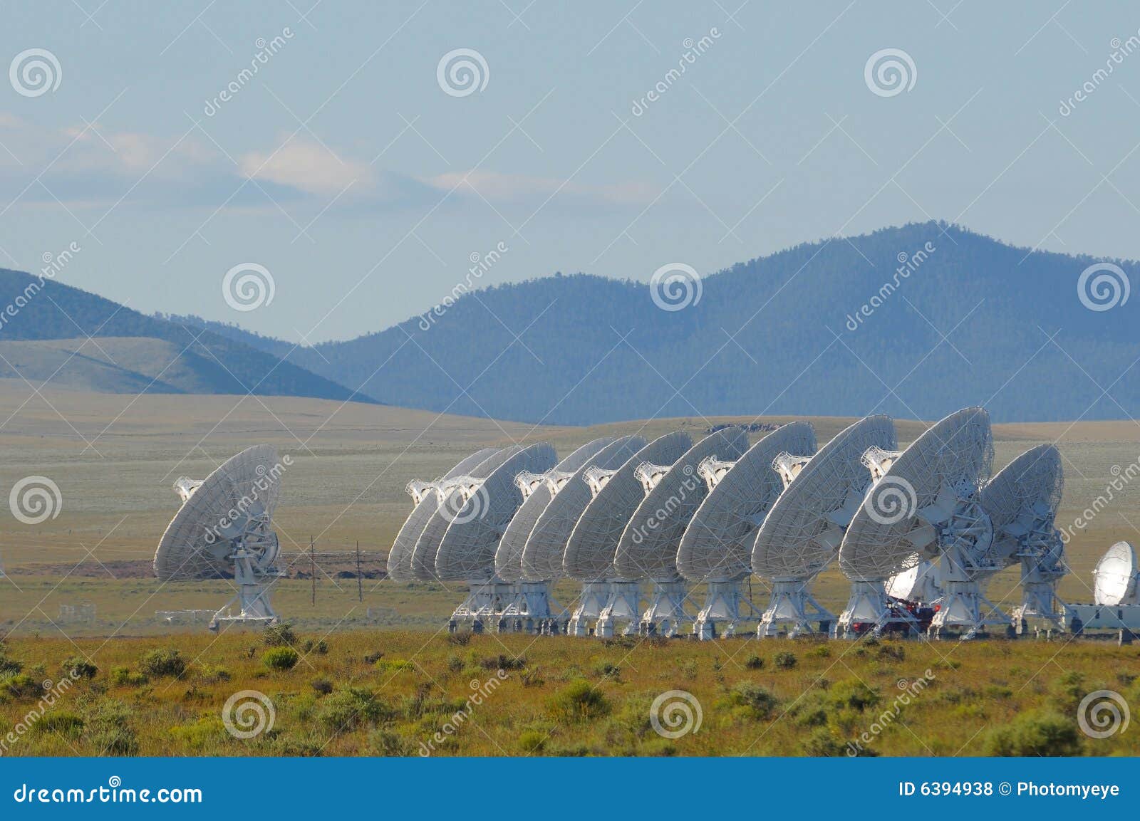 Collection of radio dishes stock photo. Image of science - 6394938