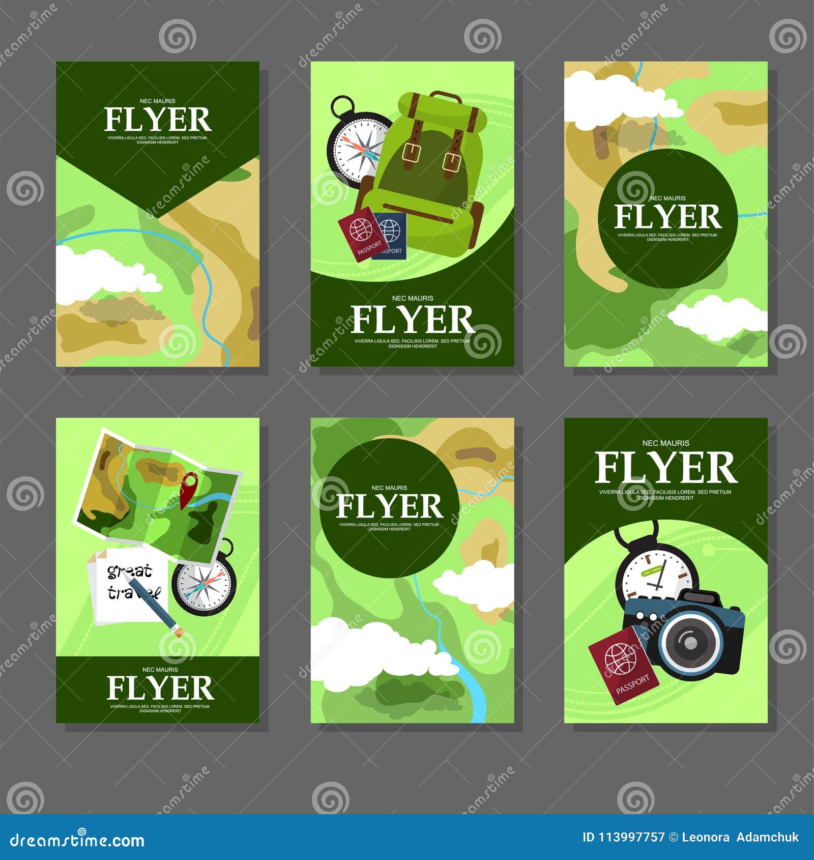 Set Of Rectangular Cards Vector Illustration | CartoonDealer.com #92541068