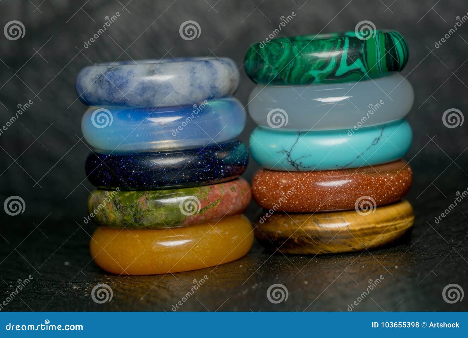 Ring Made of Stones stock photo. Image of color, symbol - 103655398