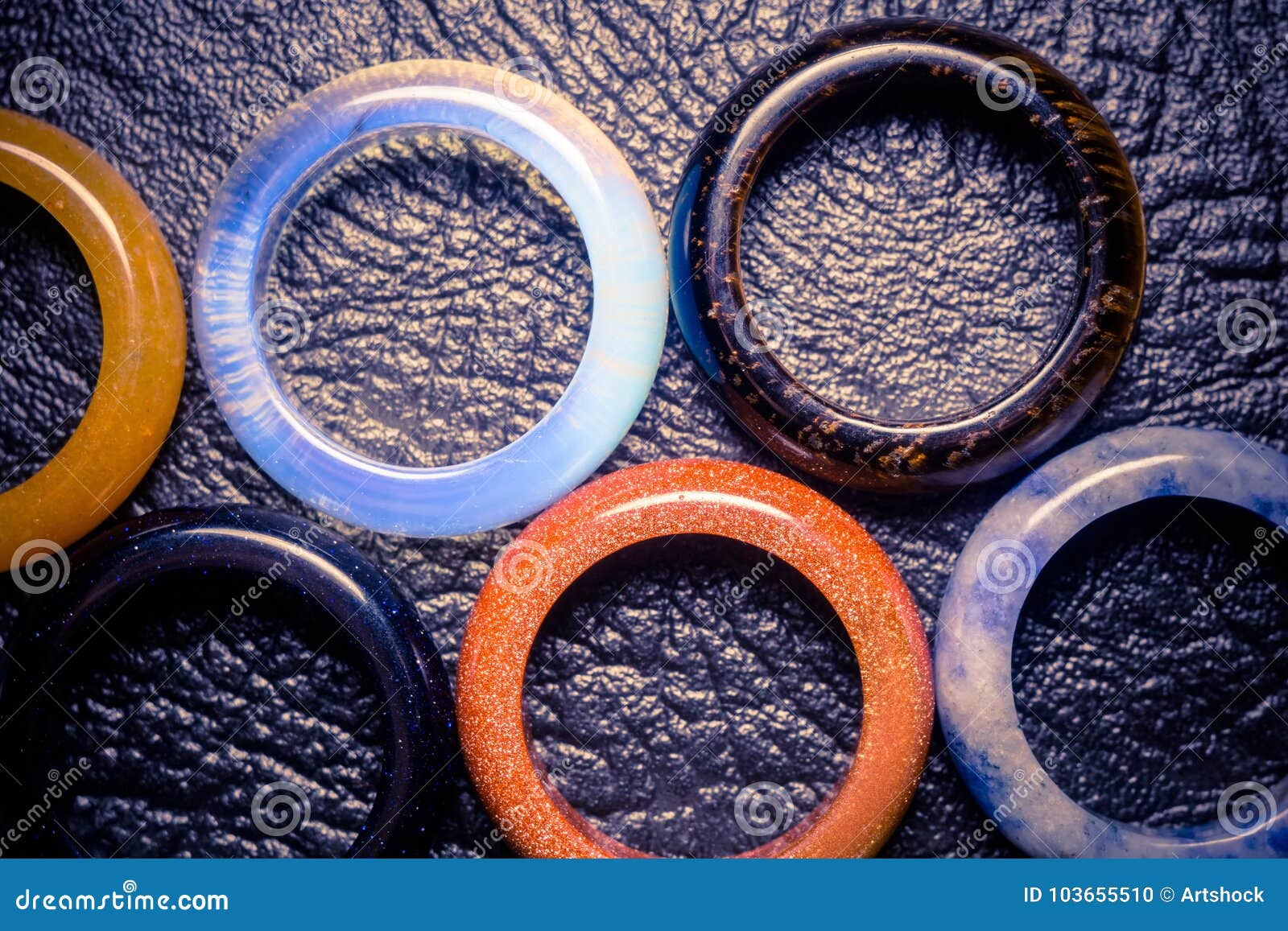 Ring Made of Stones stock photo. Image of semiprecious - 103655510