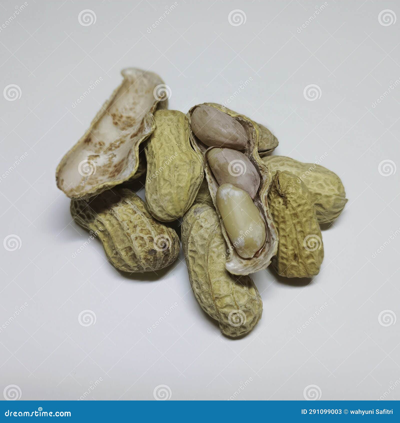 A Collection of Roasted Peanuts on Paper Stock Image - Image of roasted ...
