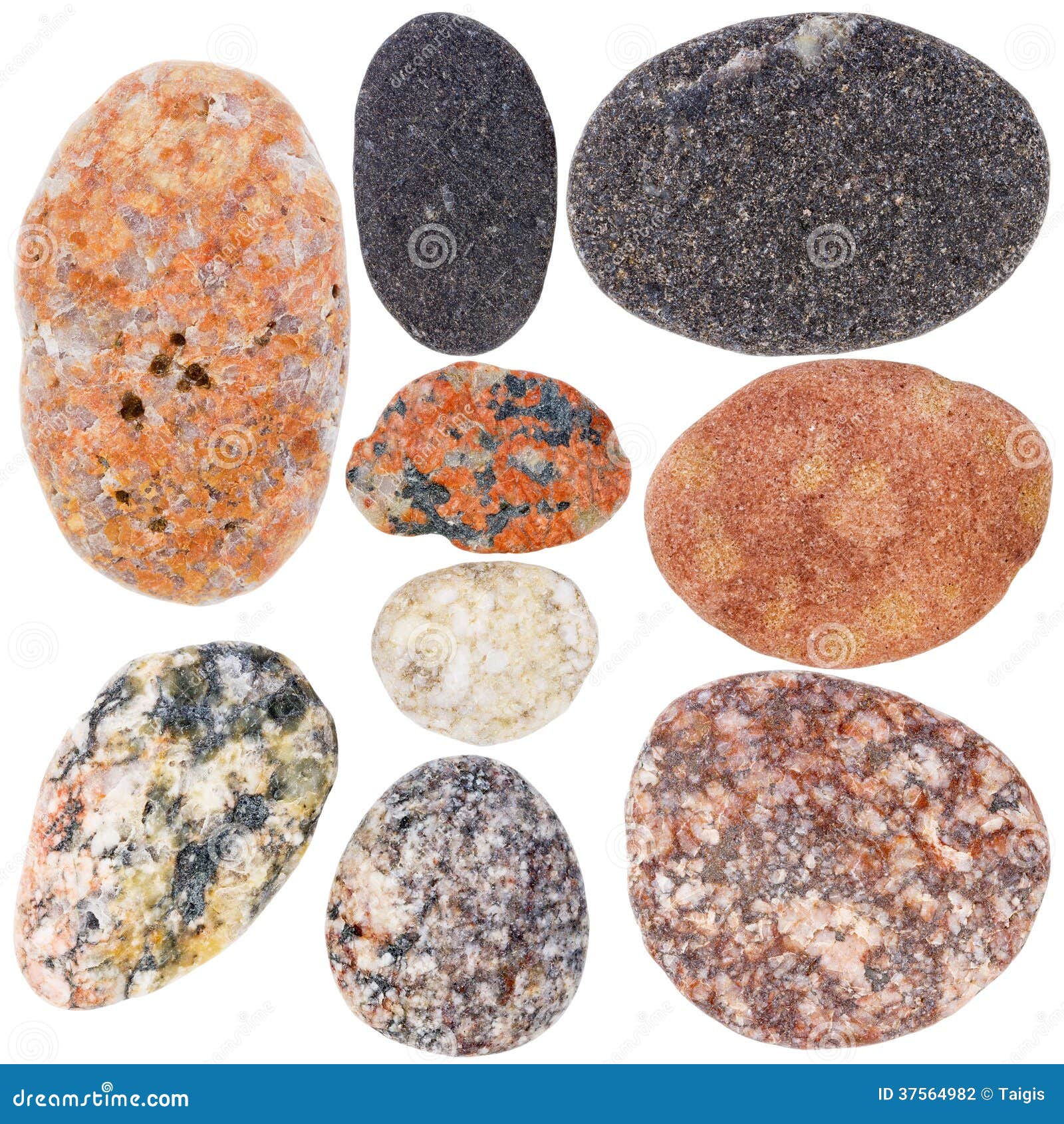 Collection of rocks stock photo. Image of black, oval - 37564982
