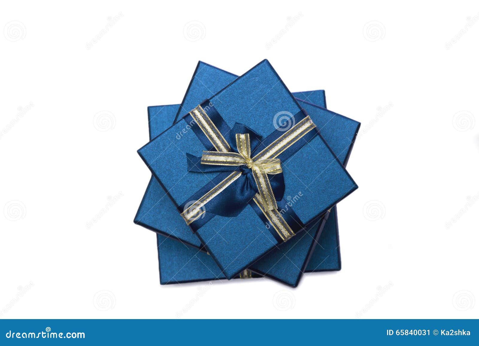 Collection Row of Blue Gift Boxes with Bows Stock Image - Image of ...