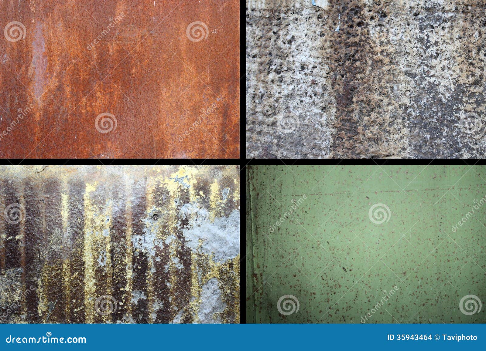Collection of Rusty Textures Stock Photo - Image of closeup, antique ...