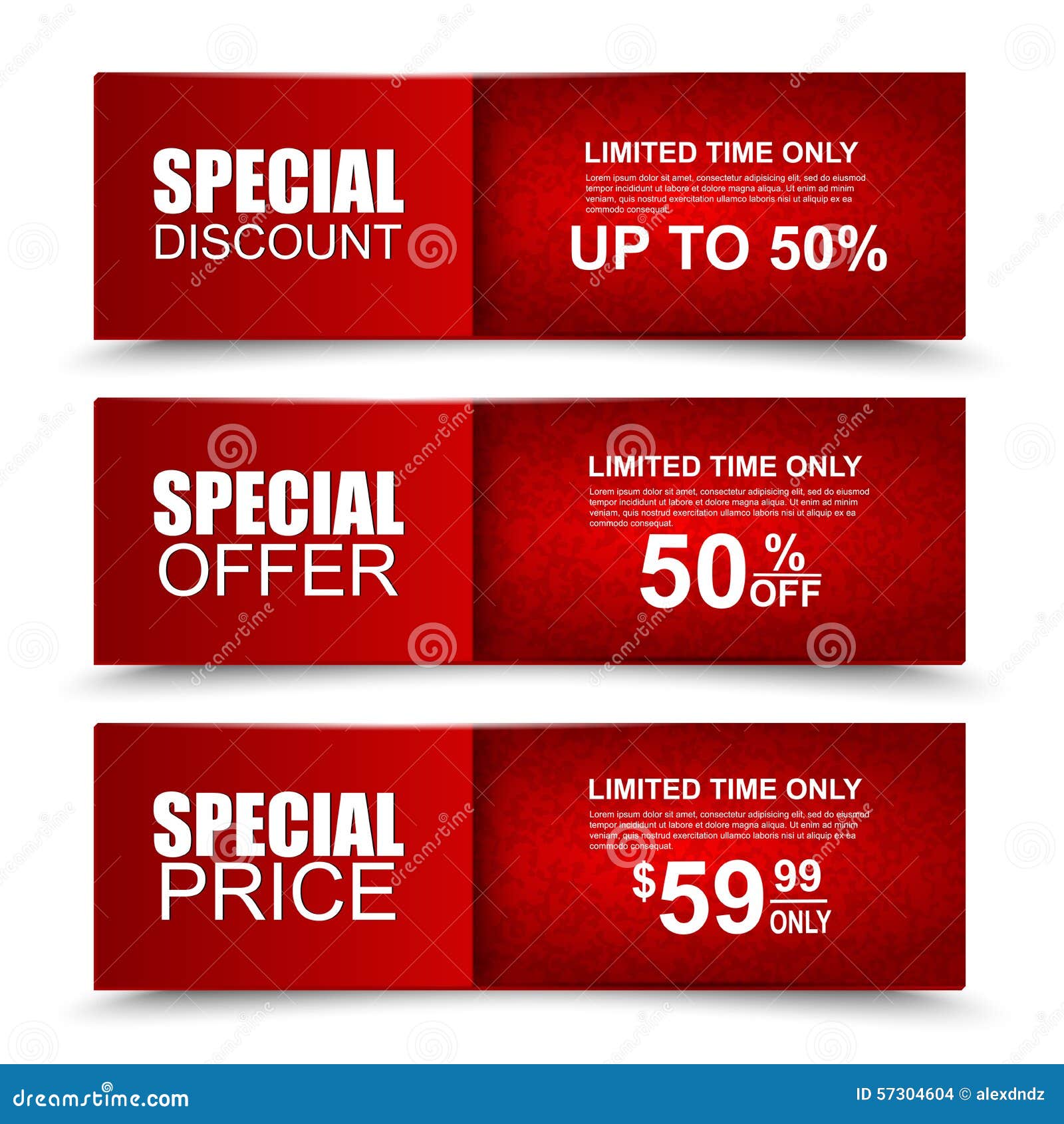 Collection sale banners stock vector. Illustration of paper - 57304604