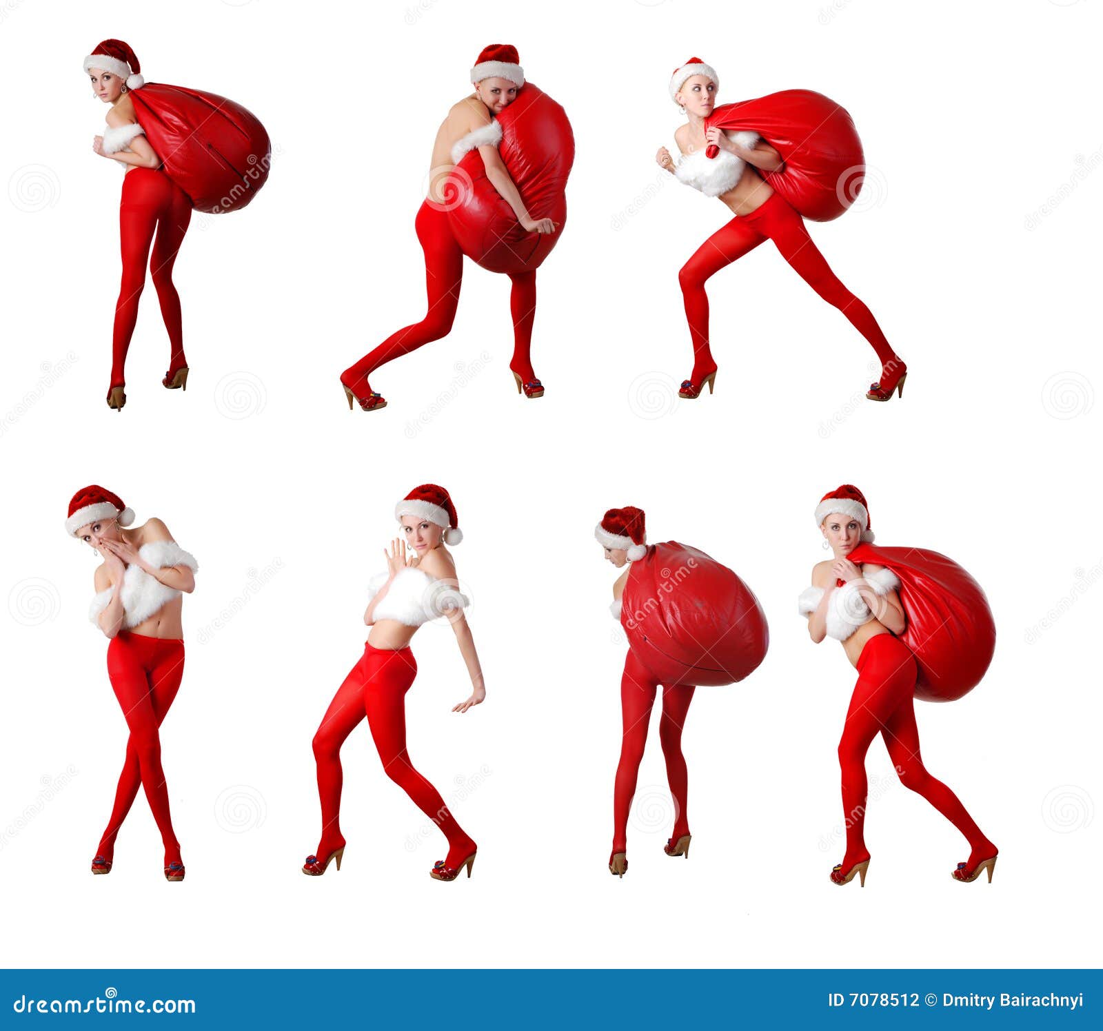 Collection of Santa S Helper Stock Photo - Image of female, hose: 7078512