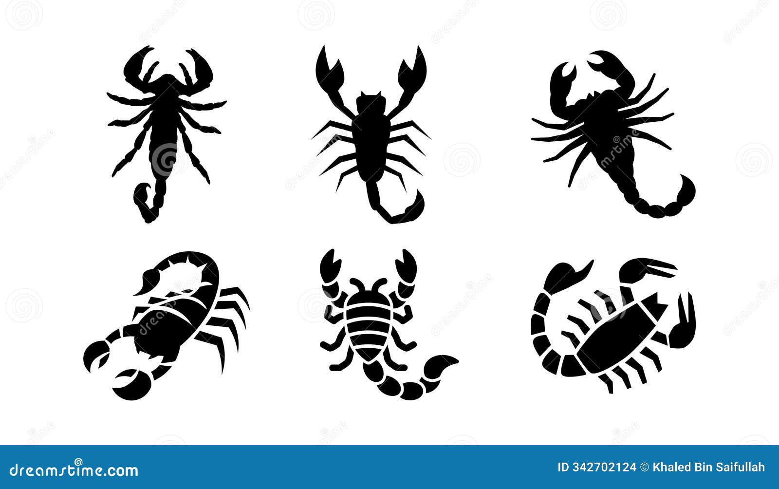 Scorpion. Vector Illustration In Cartoon Style On A White Background ...