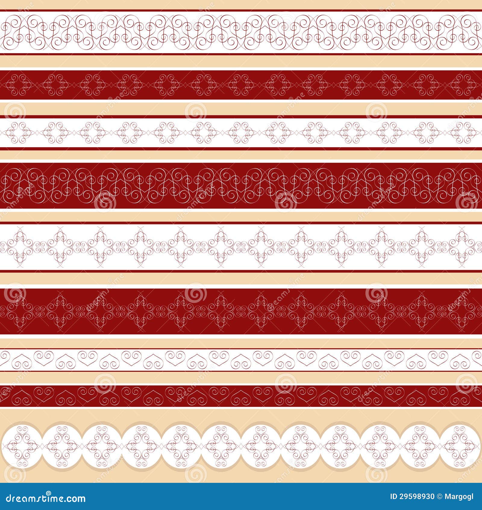 Collection for Scrapbook. Borders. Stock Vector - Illustration of eps10 ...