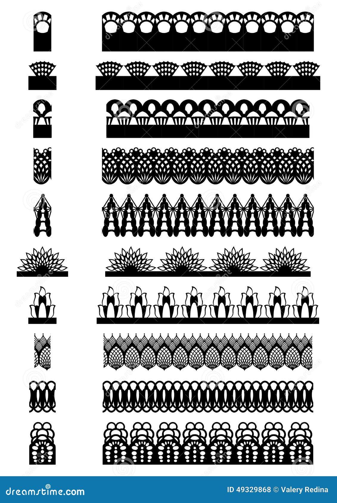 Seamless Laced Pattern. Vector Illustration | CartoonDealer.com #110559240