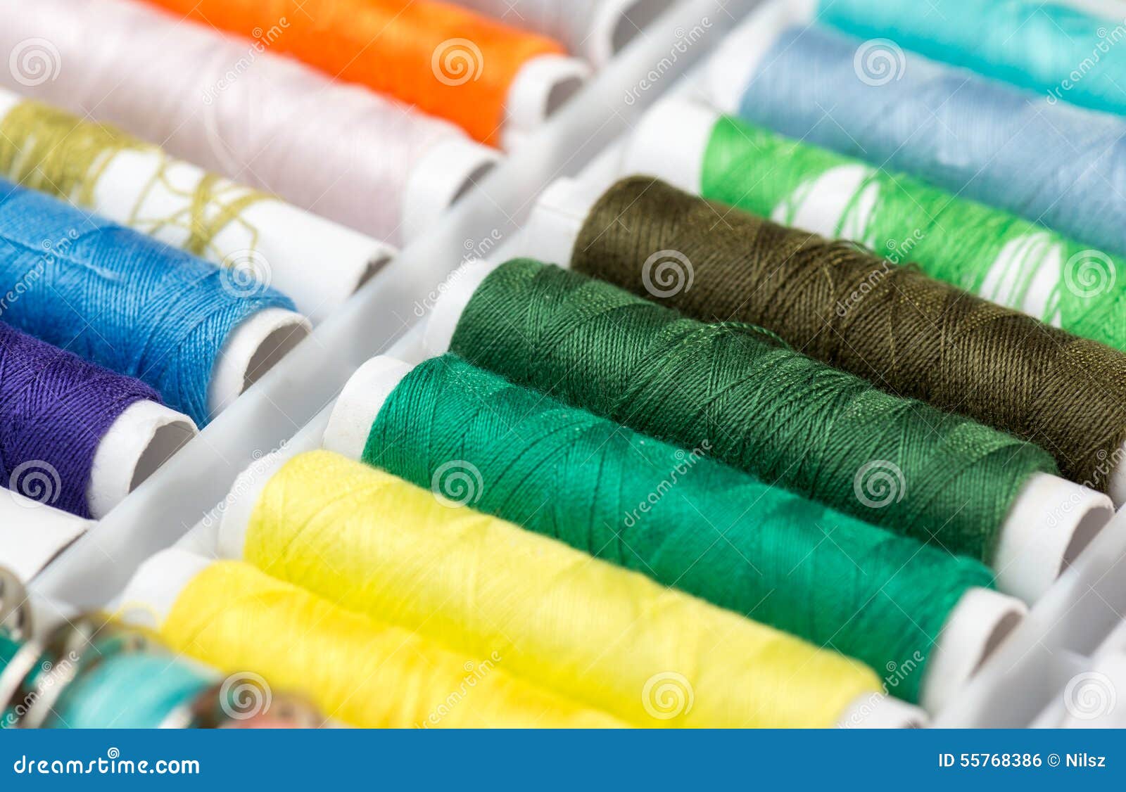 Collection of Sewing Threads Stock Photo - Image of tailor, craft: 55768386