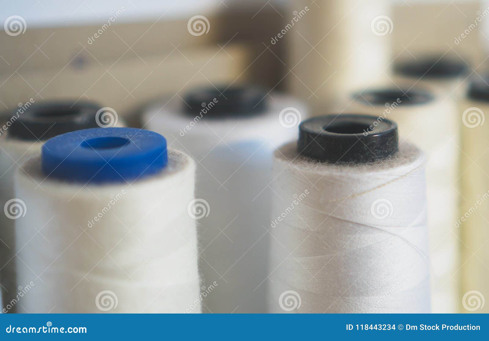 A Collection of Sewing Threads. Stock Photo - Image of string, coil ...