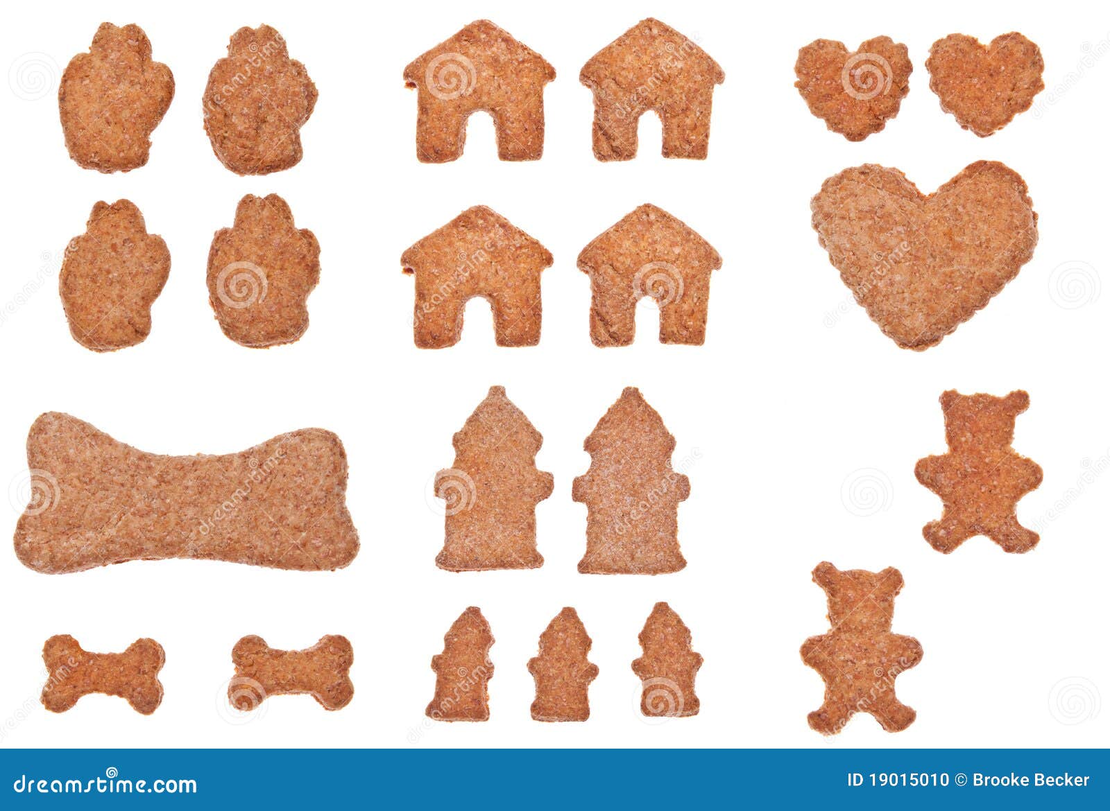 Collection of Shaped Cookies Stock Photo - Image of house, food: 19015010