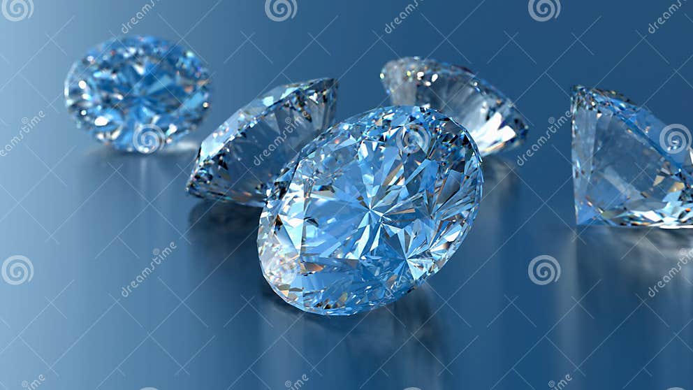 Collection of Shiny Diamonds Stock Photo - Image of wealth, fashion ...