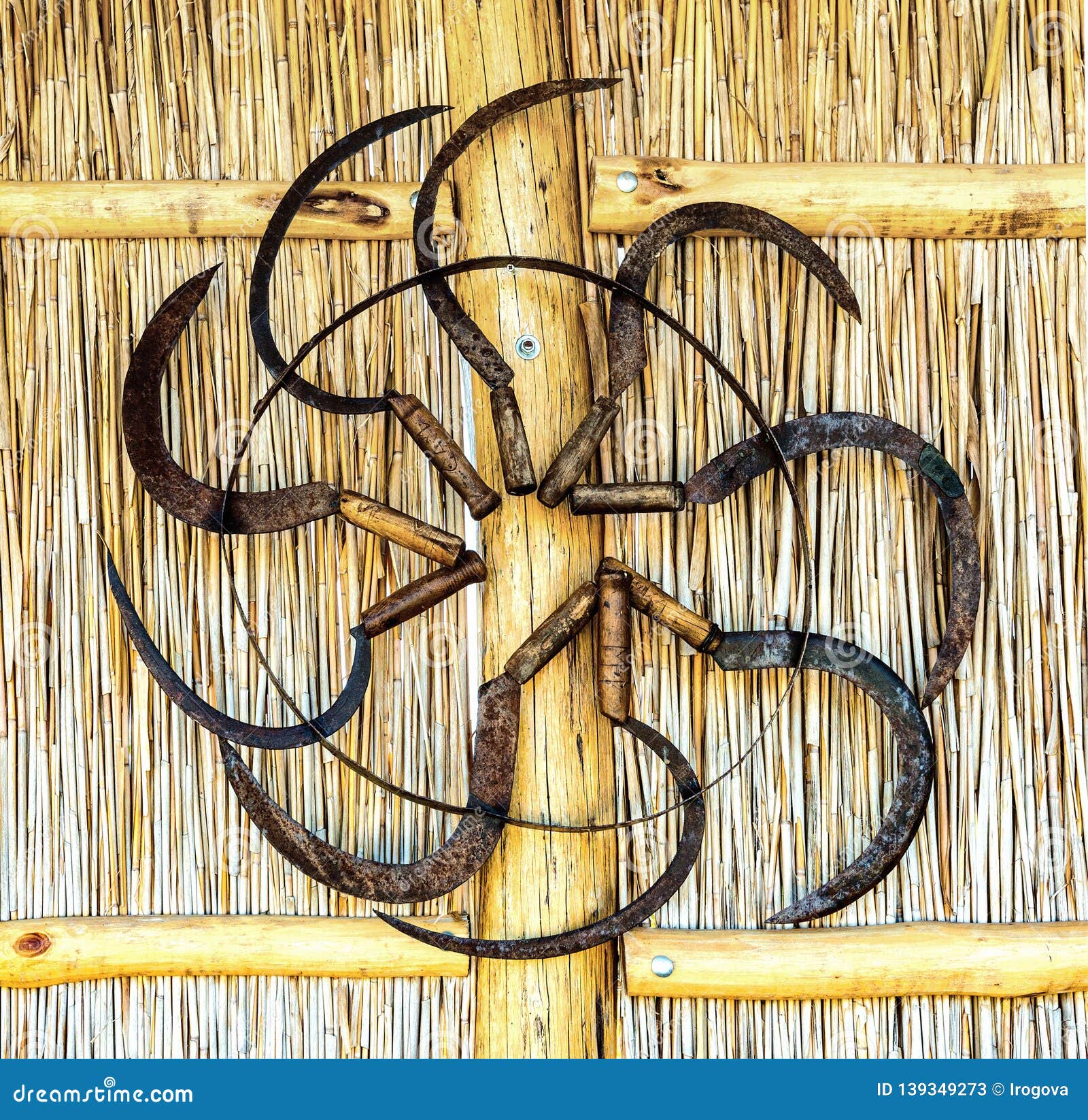 The collection of sickles stock image. Image of close - 139349273