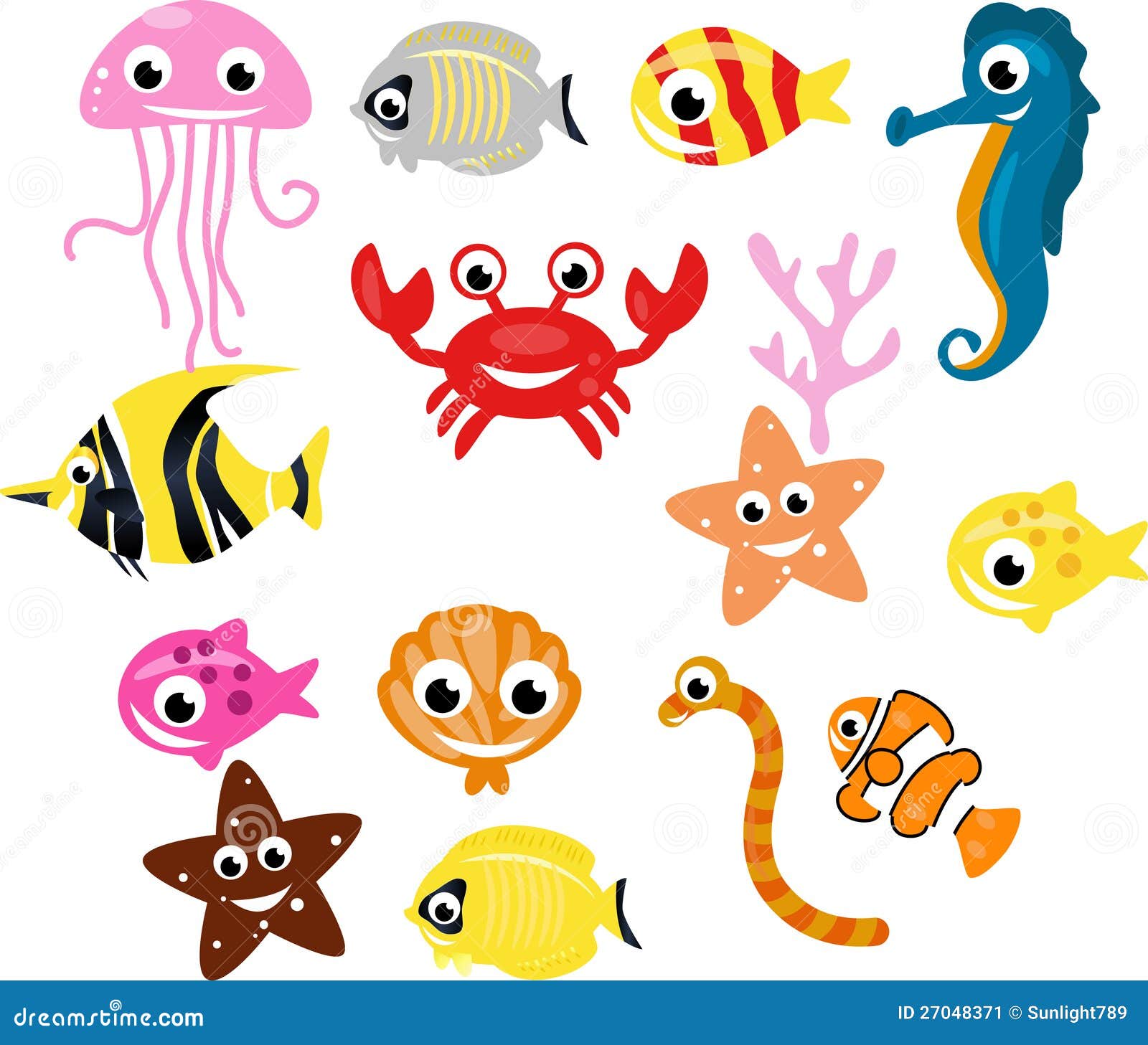 Small Tropical Fish - Black Vector Silhouette For Logos And Pictograms ...