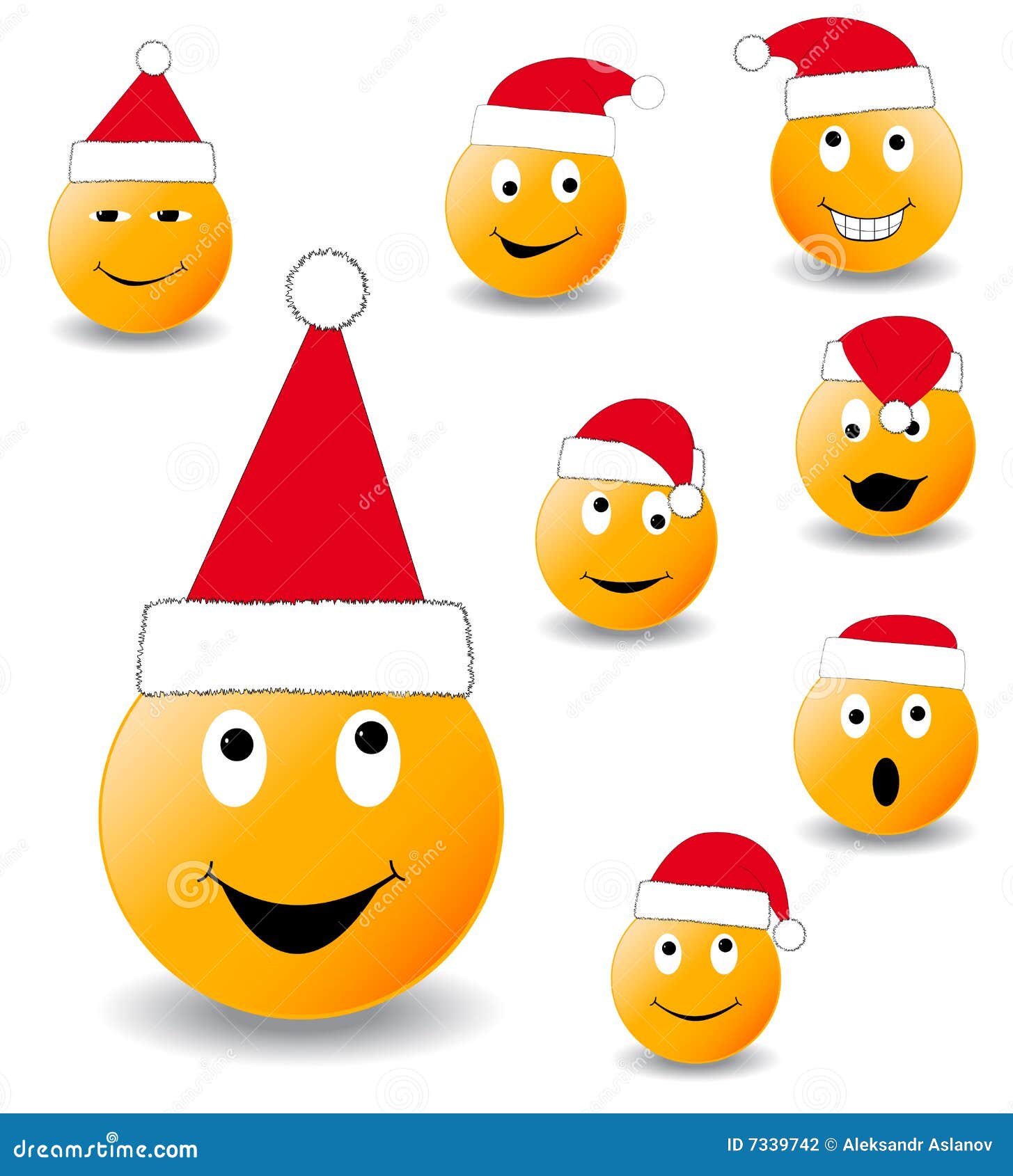 Collection of smiles stock illustration. Illustration of laugh - 7339742