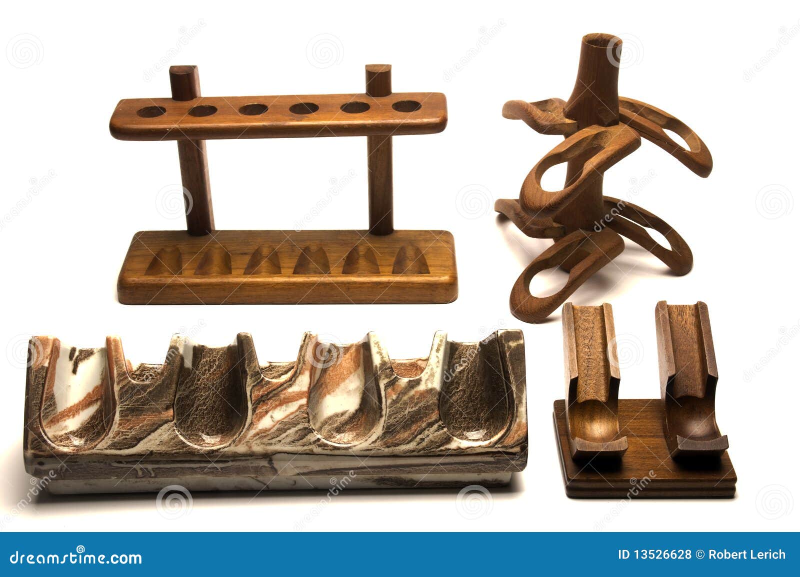 Collection of Smoking Pipe Racks Stock Photo - Image of wood, modern ...