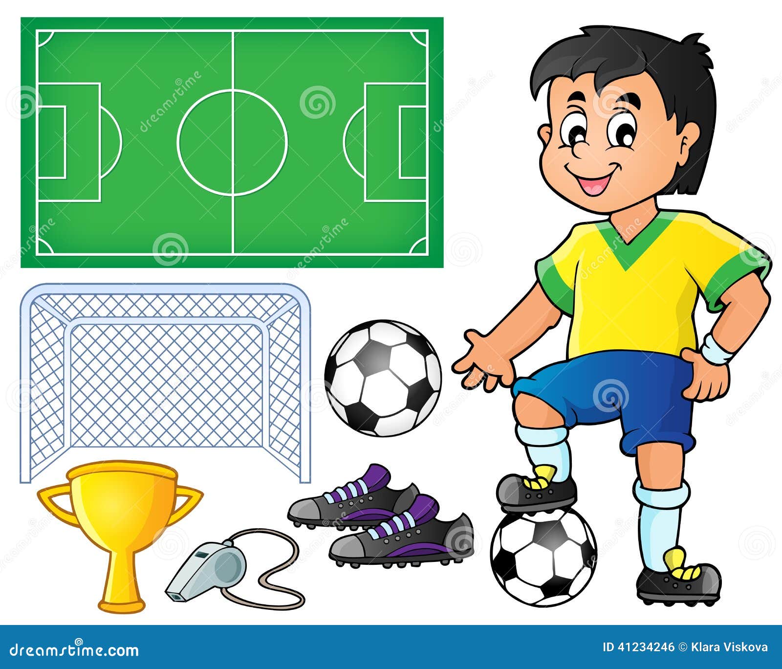 Z Cars Theme Tune Football Clipart