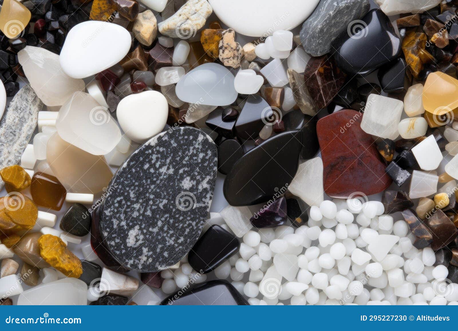 Collection of Soft and Hard Materials Side by Side Stock Photo - Image ...