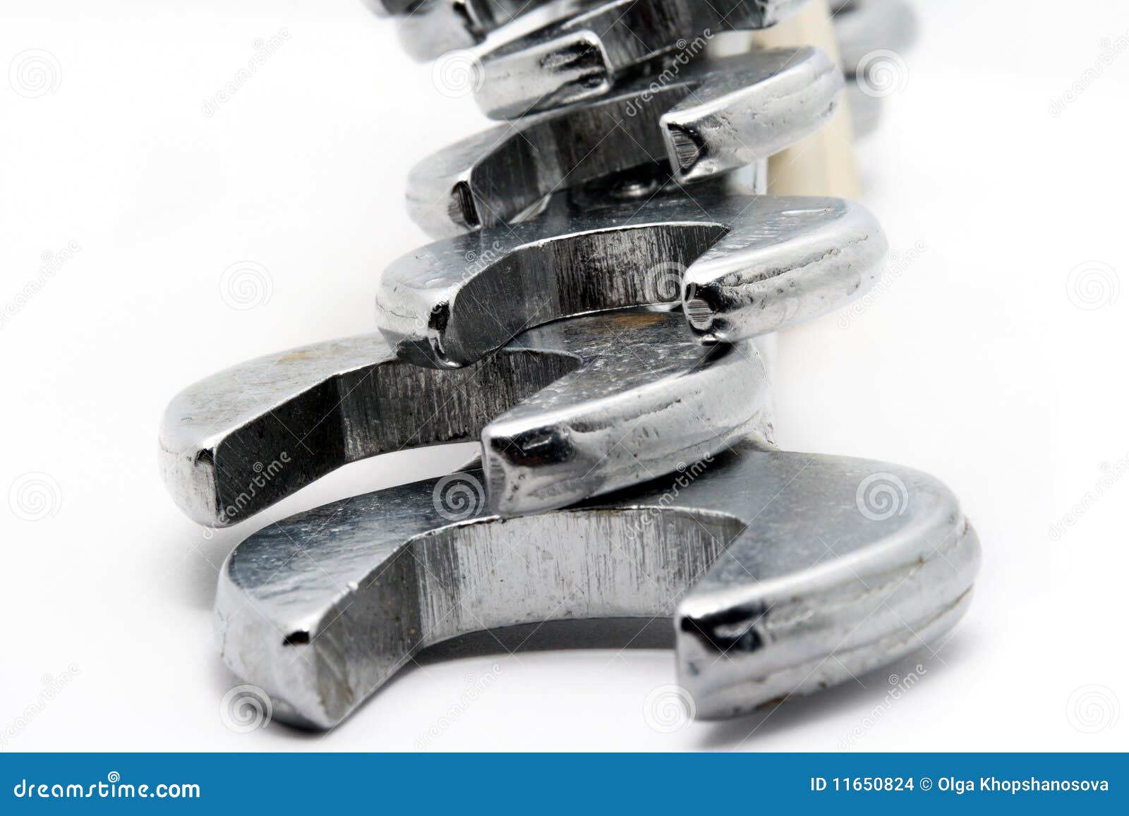 Collection of spanners stock photo. Image of close, instrument - 11650824