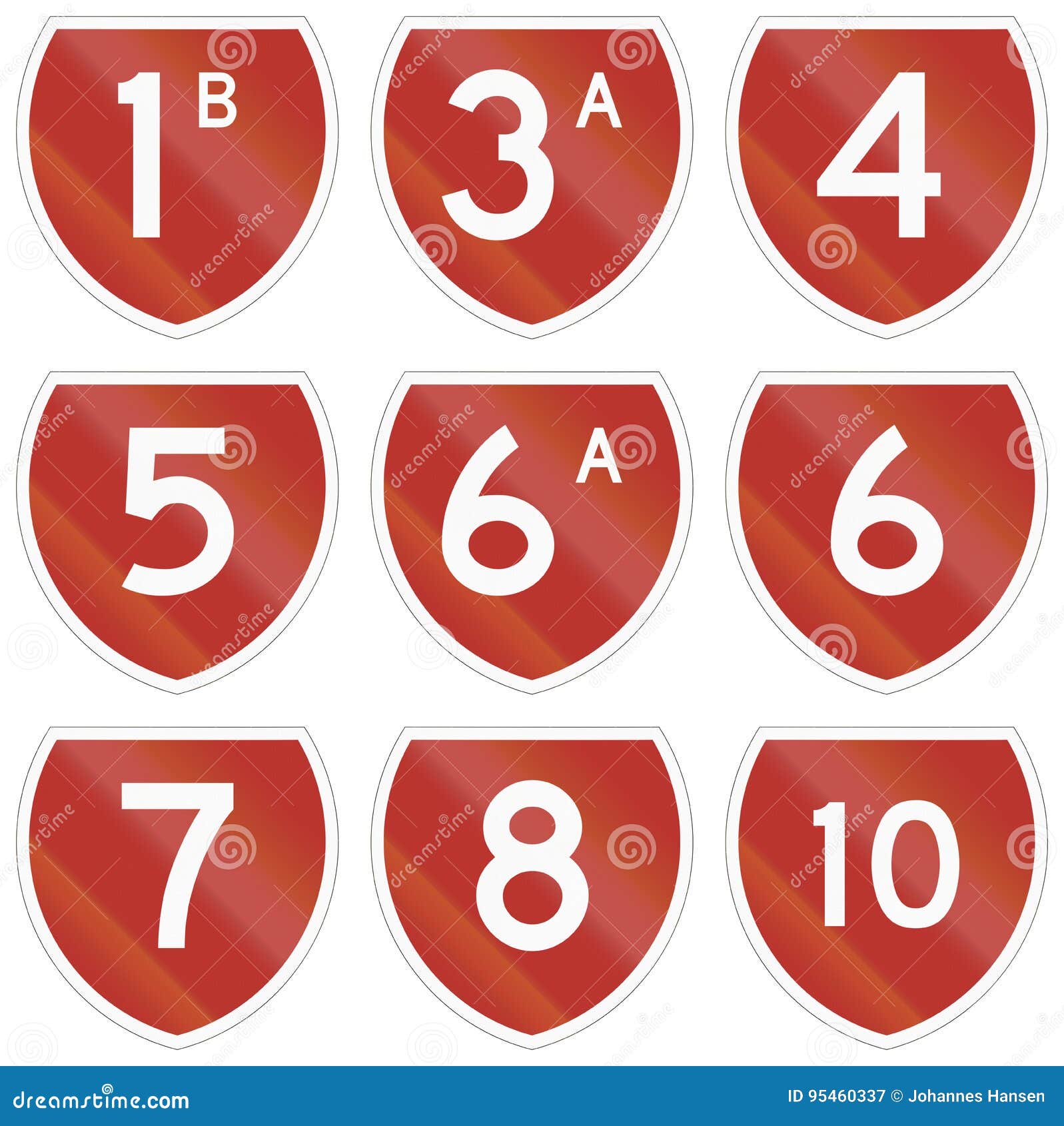 USA Map Collection. State Symbols On Gray State Silhouette - Hawaii ...