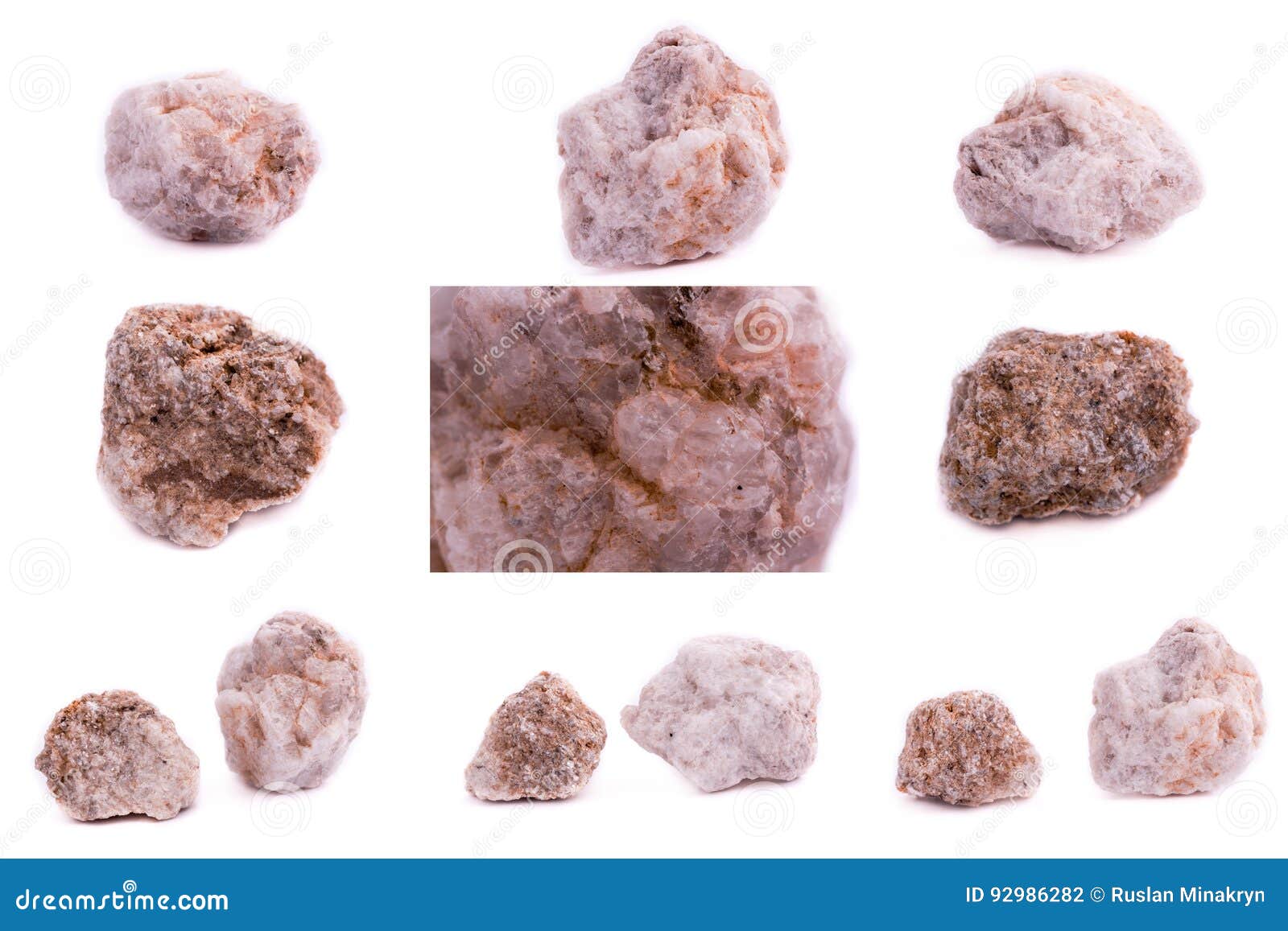 Collection of Stone Mineral Albit Stock Photo - Image of mineral ...