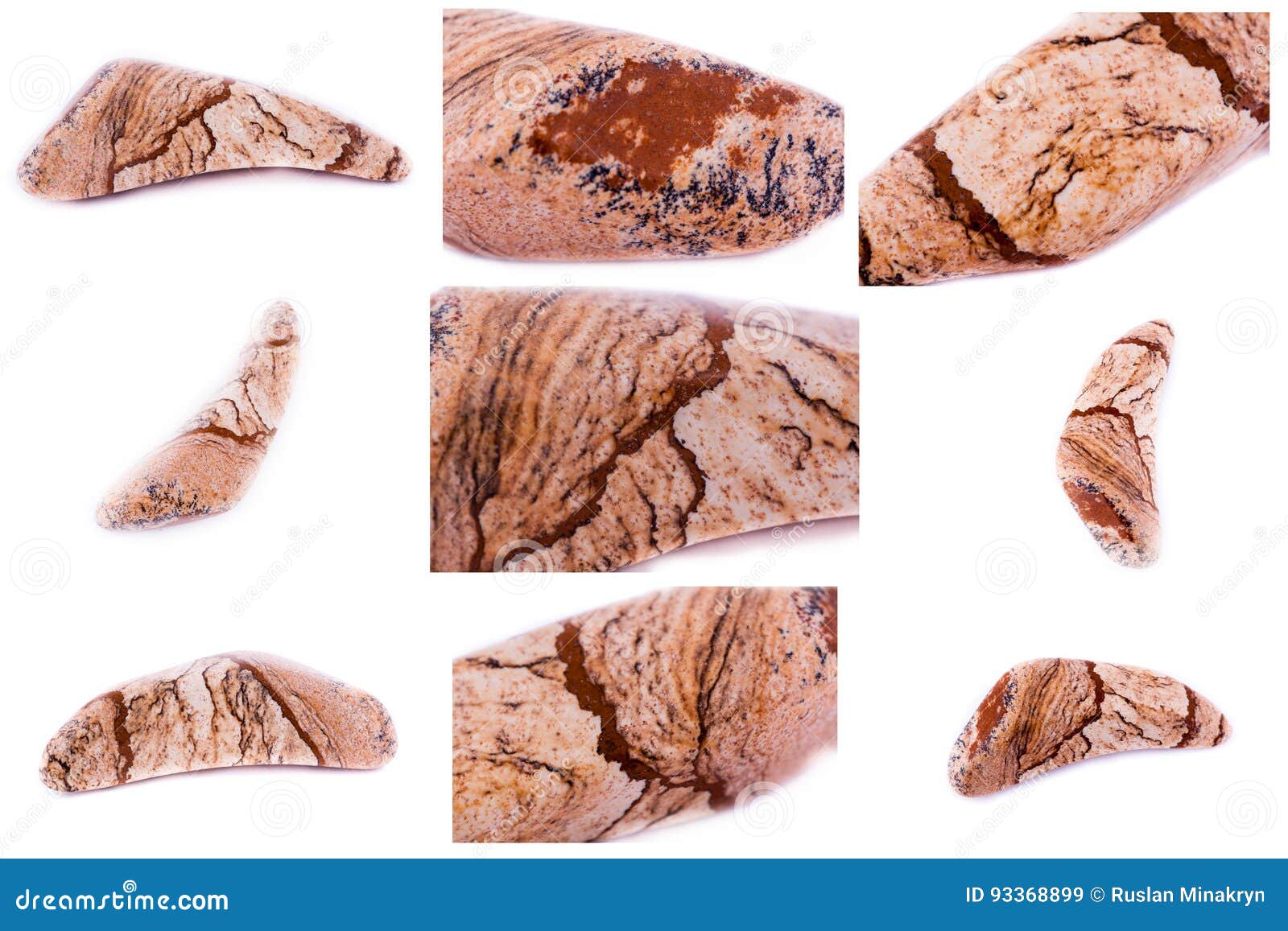 Collection of Stone Mineral Landscape Jasper Stock Image - Image of ...