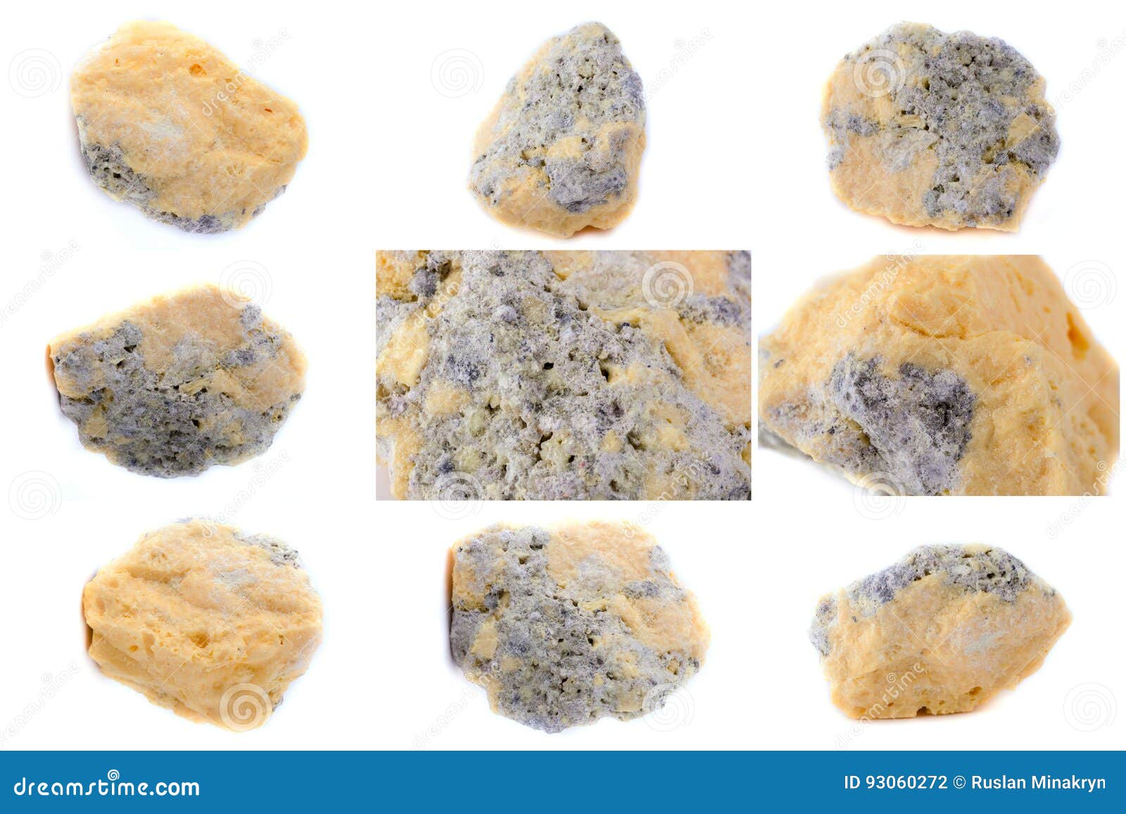 Collection of Stone Mineral Sulfur Stock Photo - Image of sample ...