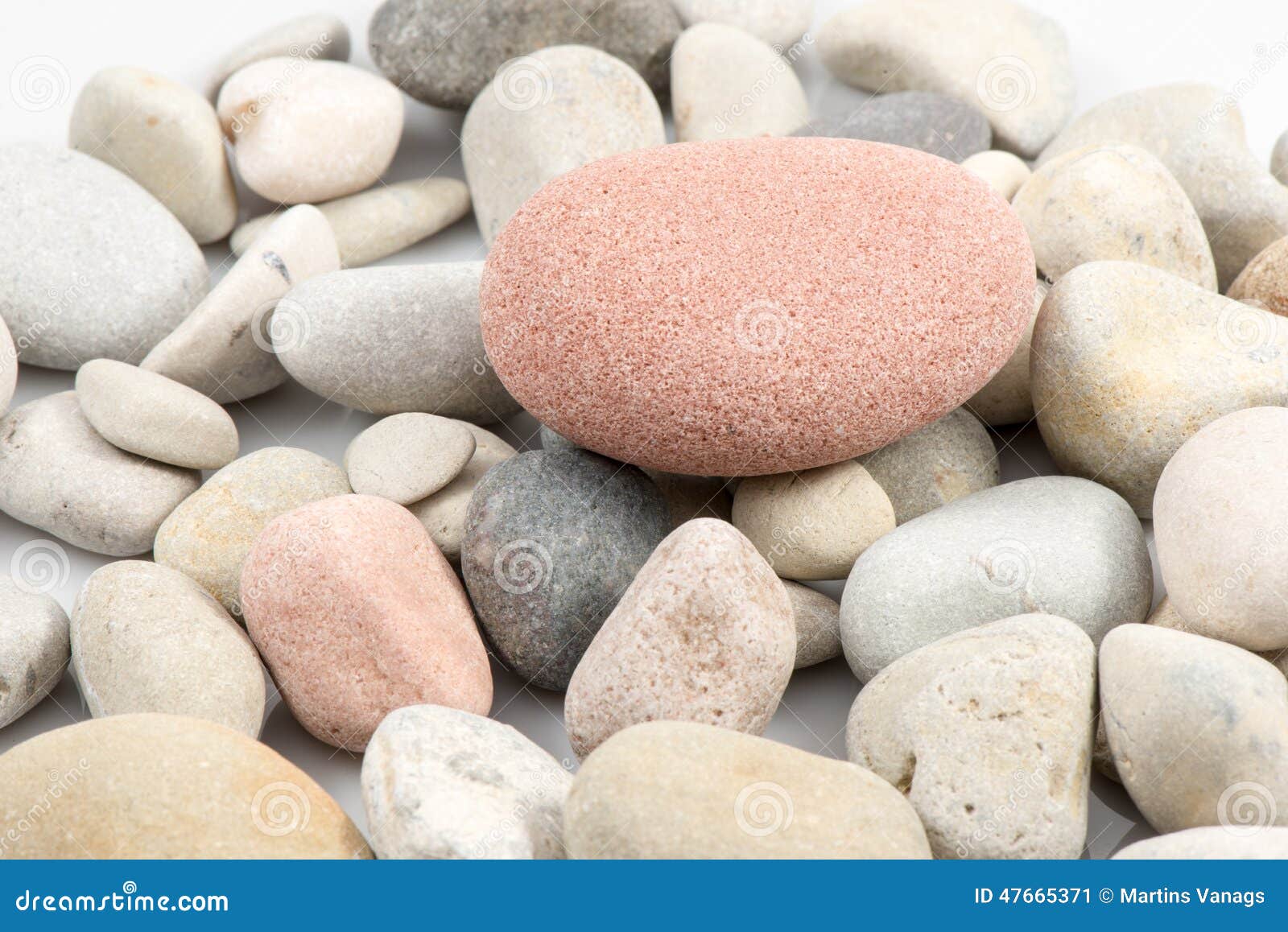 Collection of Stones Isolated on White Stock Image - Image of detail ...