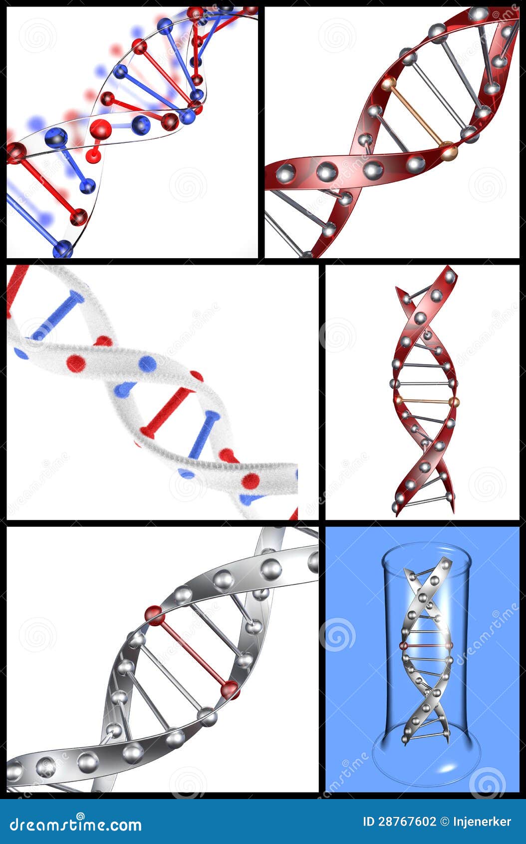 Collection. Structure Dnk illustration stock. Illustration du chimiste ...