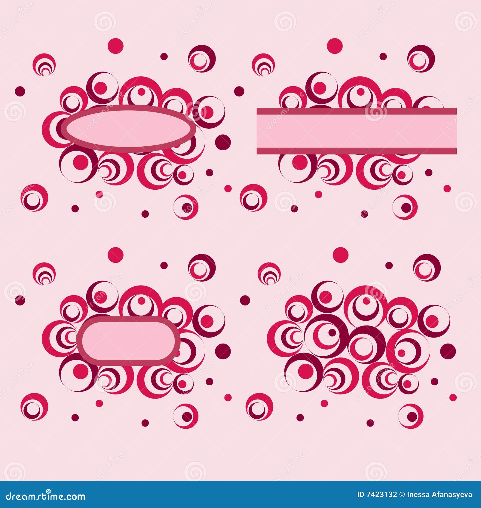 Collection of Stylish Banners Stock Vector - Illustration of cover ...