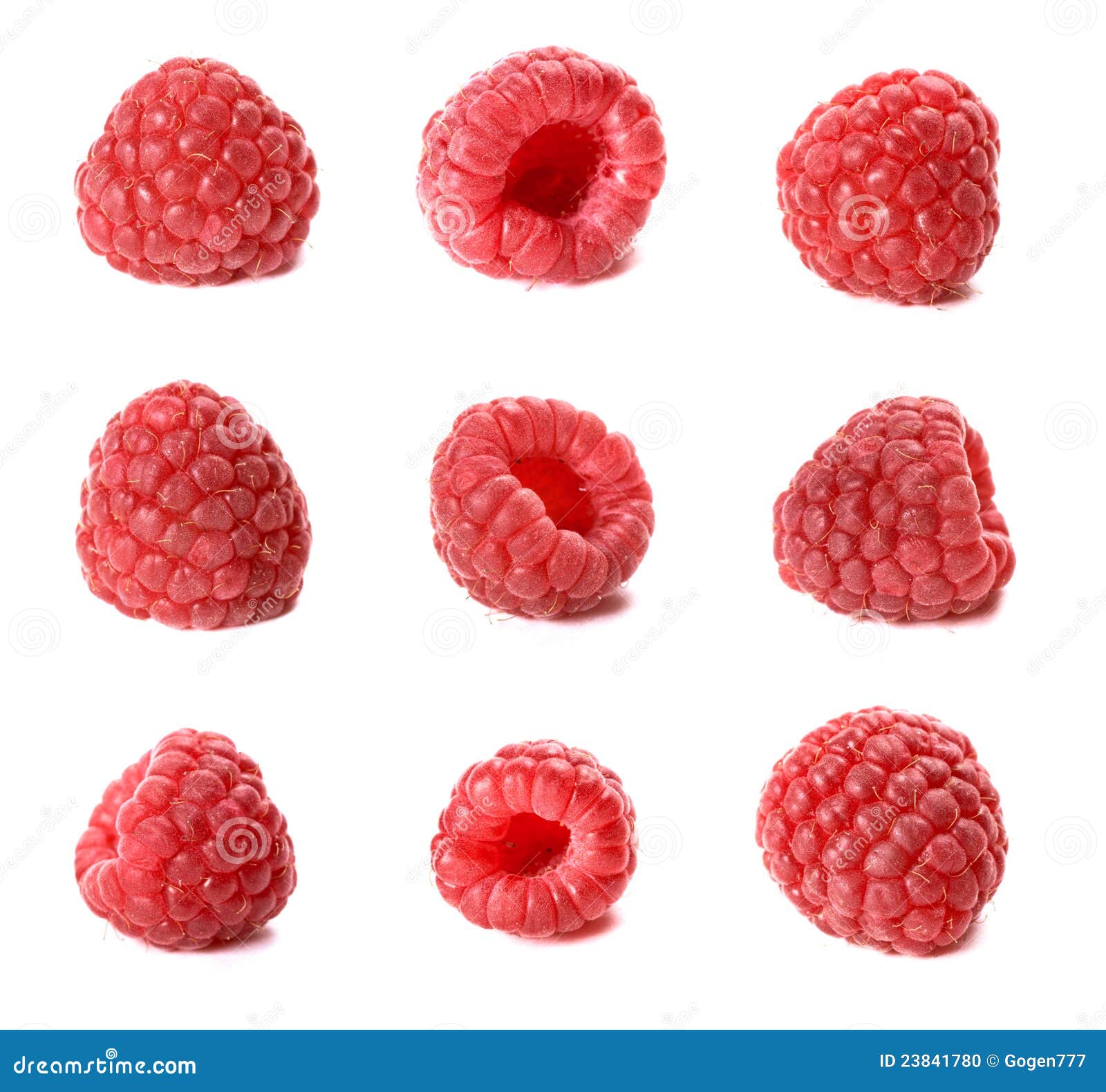 Collection of Sweet Raspberries Stock Photo - Image of food, deep: 23841780
