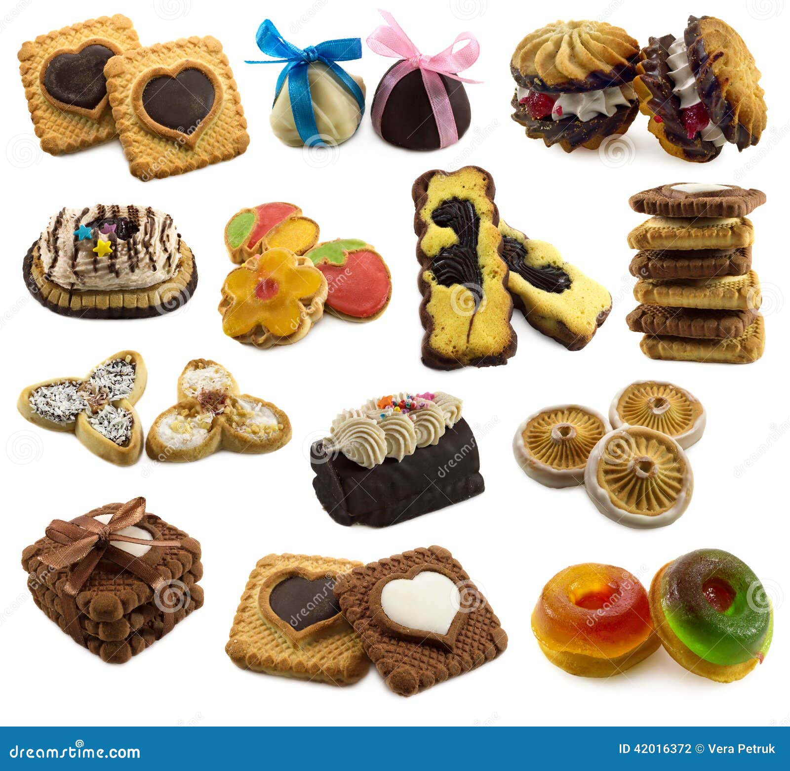 Collection of sweet things stock photo. Image of buttercream - 42016372