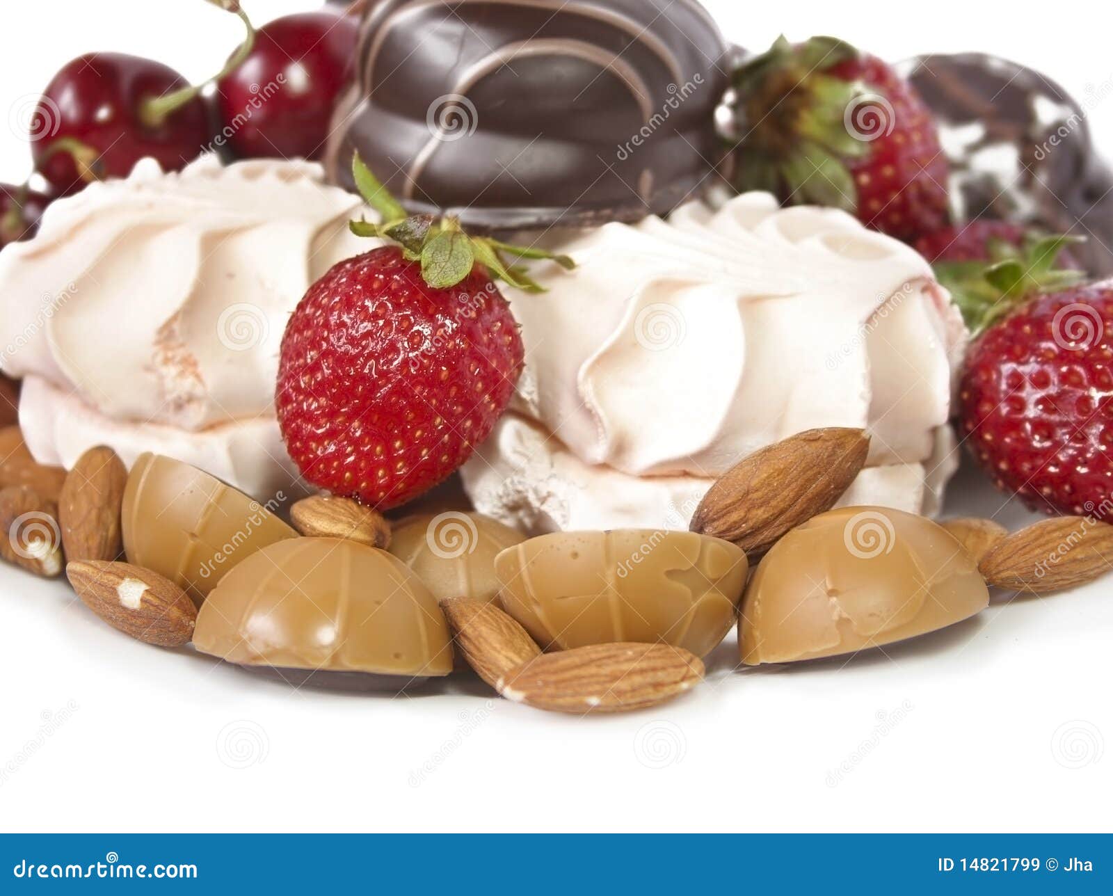 Collection of sweets stock image. Image of marshmallow - 14821799
