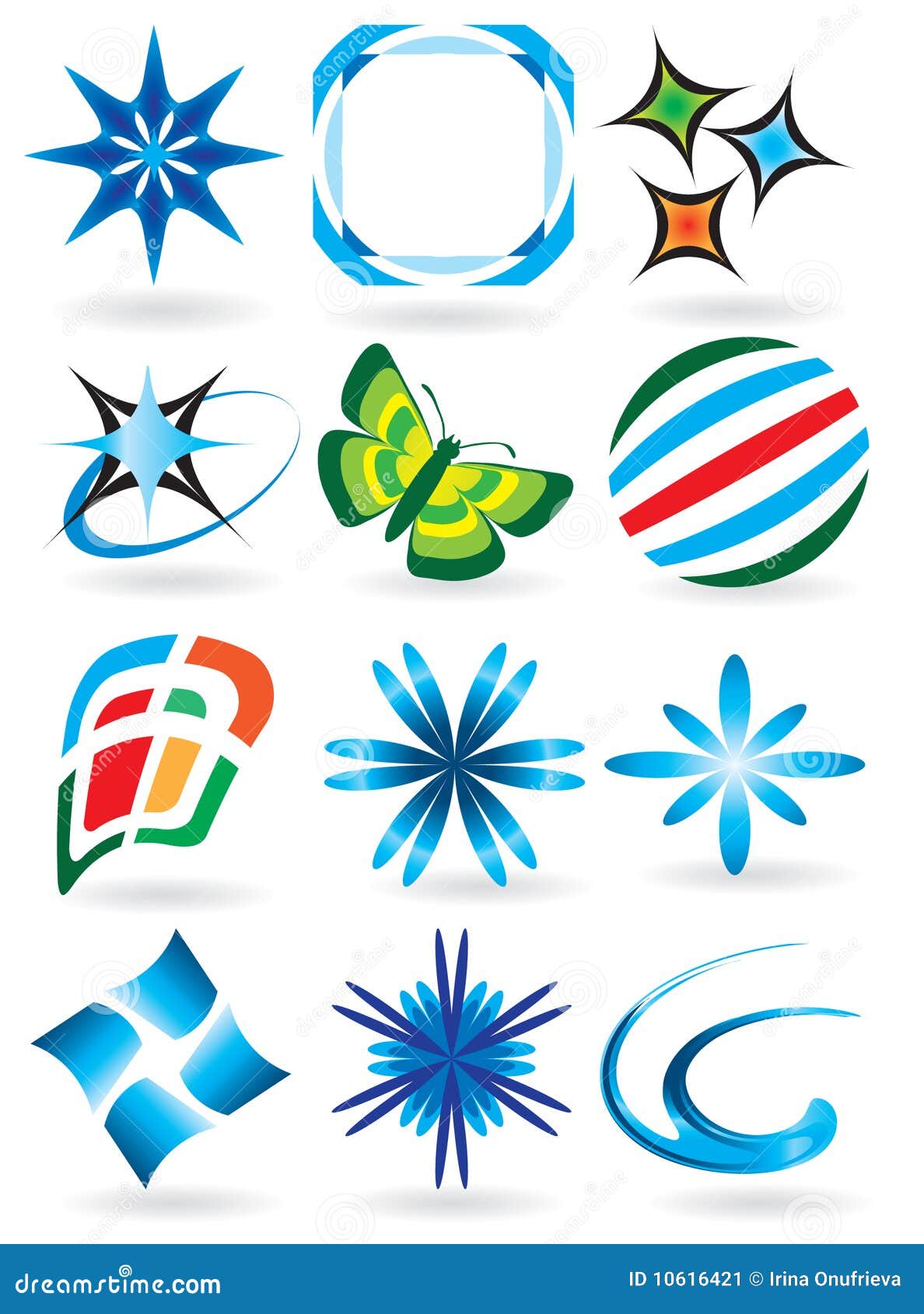 Creative Symbols Collection Stock Illustration