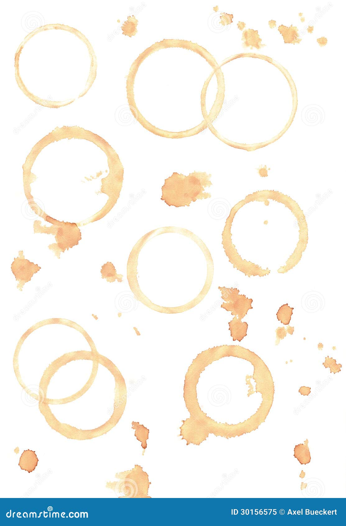 Coffee Stains Stock Photo | CartoonDealer.com #205788