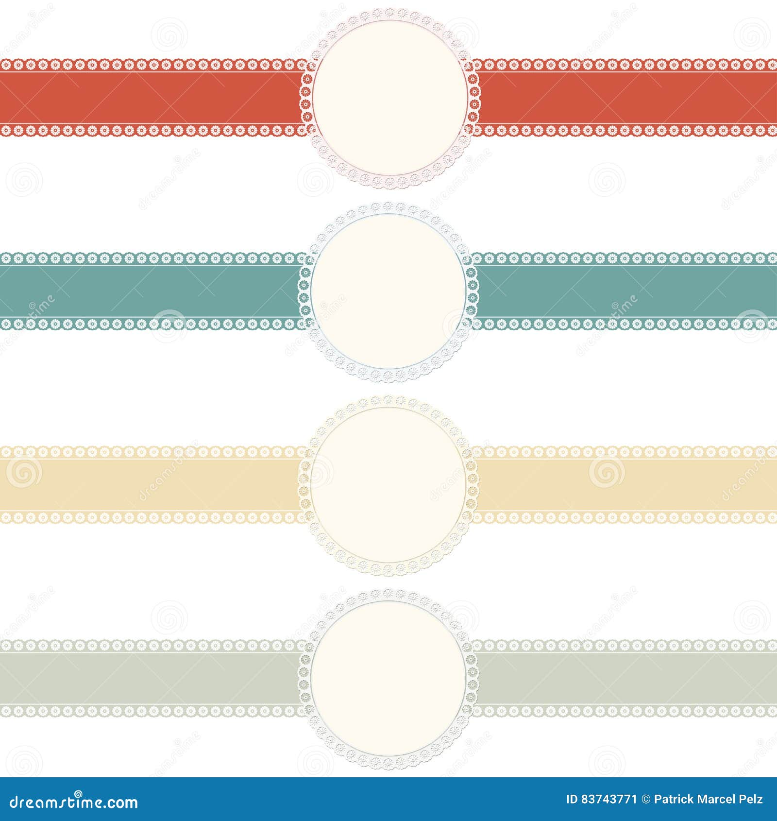 Collection textile banners stock vector. Illustration of label - 83743771