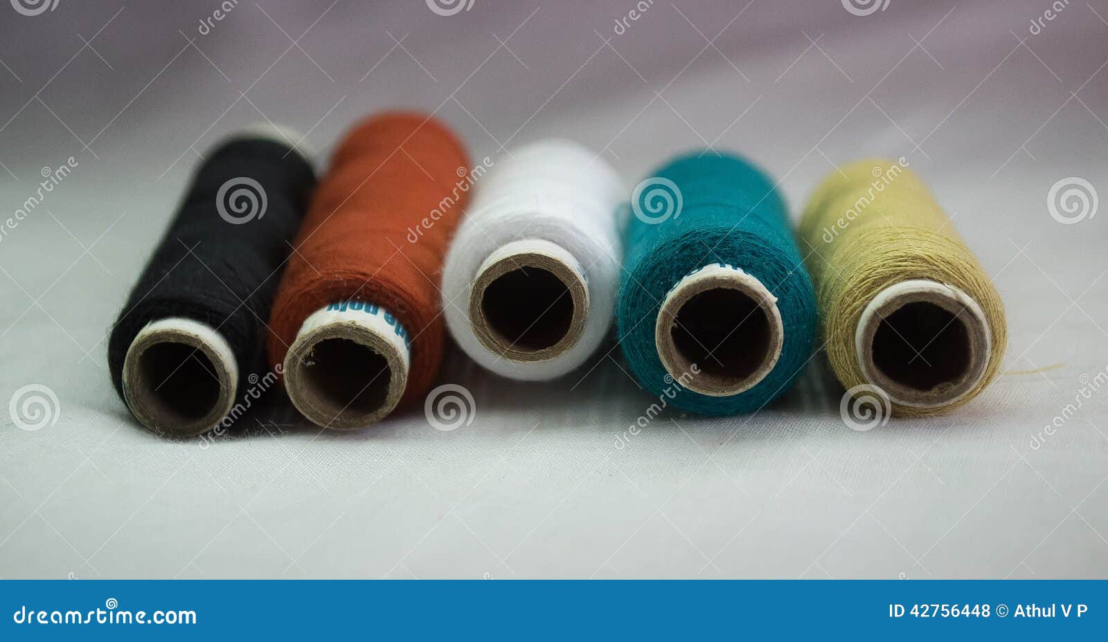 A Collection Of Rolls Of Scotch Tapes Sellotape On A Table Royalty-Free ...