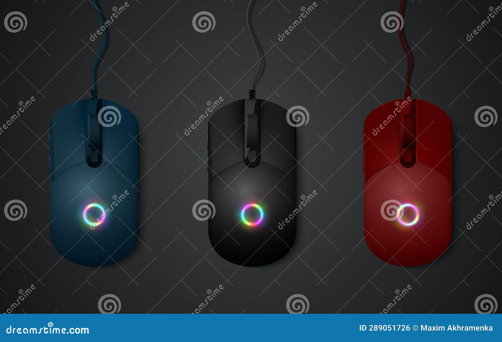 Realistic Set Of Multi-colored Fitness Activity Bracelets. Front View ...