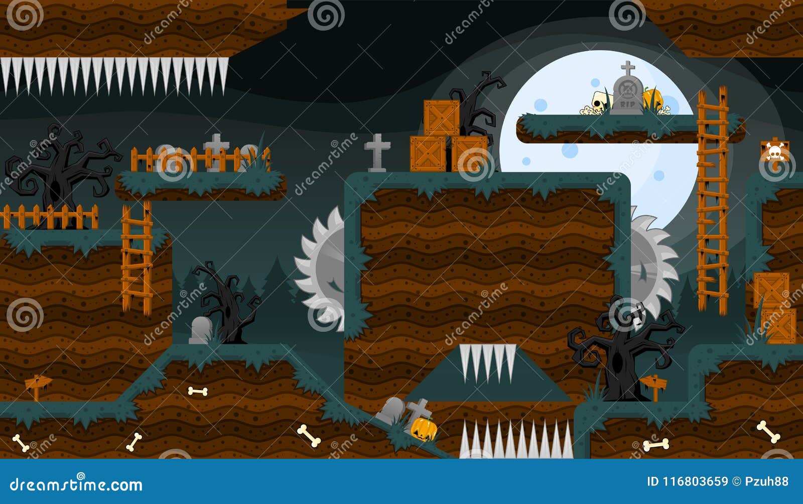 Cartoon Boy Platformer Animation Sprites Sheet Set Vector Illustration ...