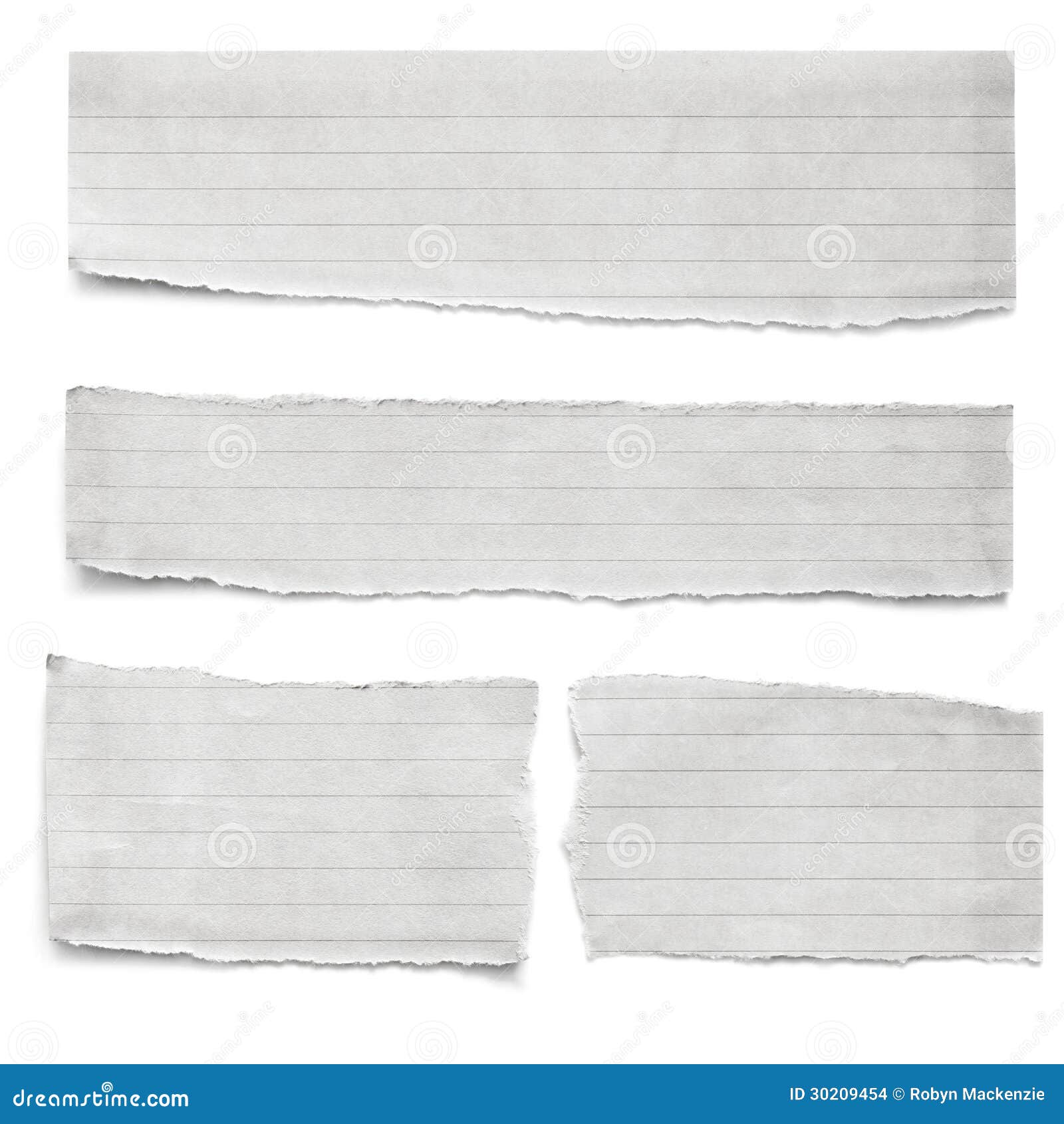 Paper Tears Collection stock photo. Image of collection - 30209454