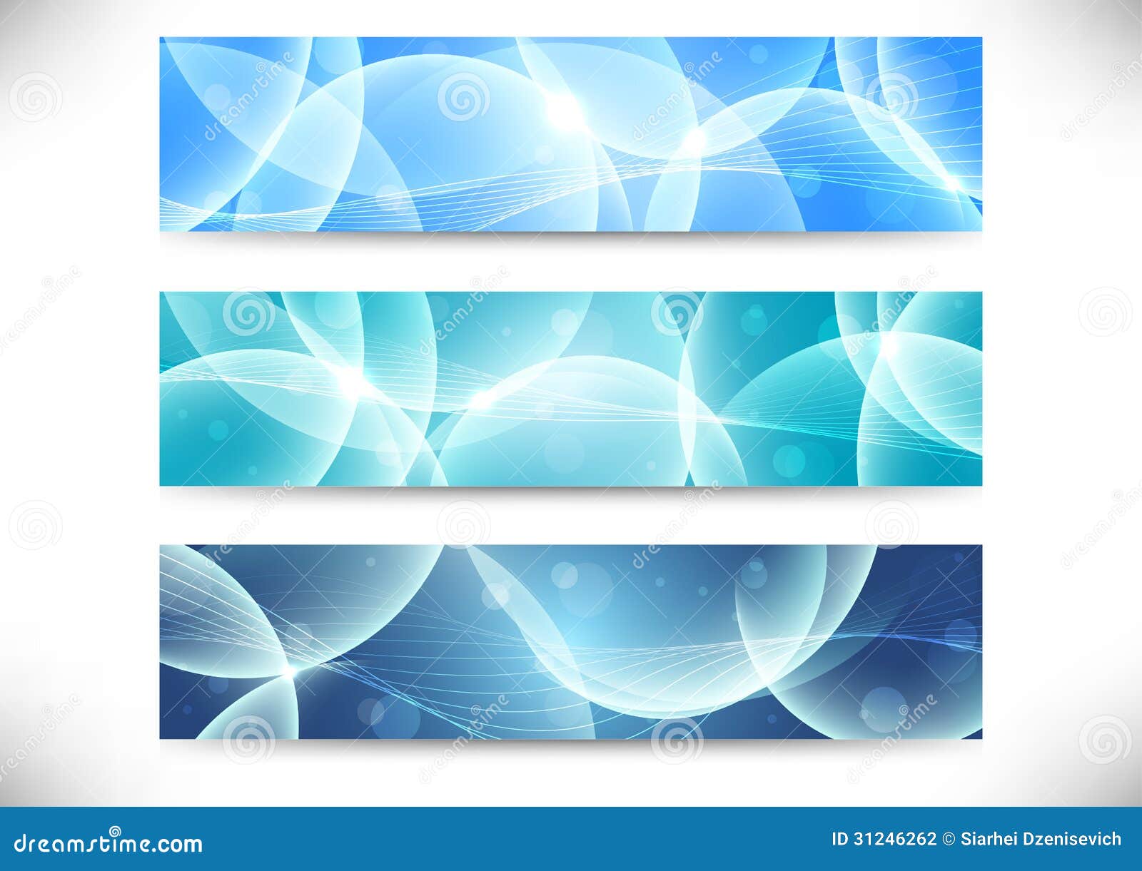 Collection of Transparent Headers Stock Vector - Illustration of fresh ...