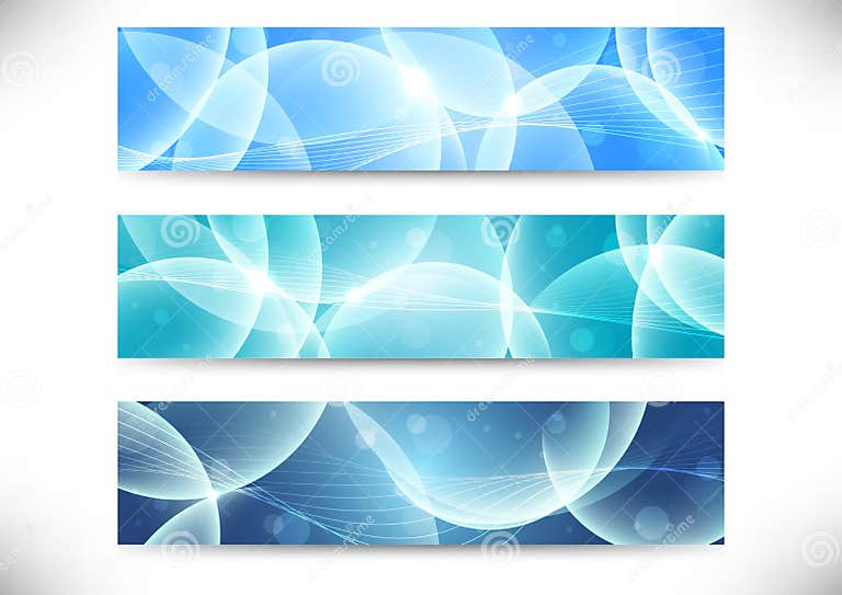 Collection of Transparent Headers Stock Vector - Illustration of fresh ...